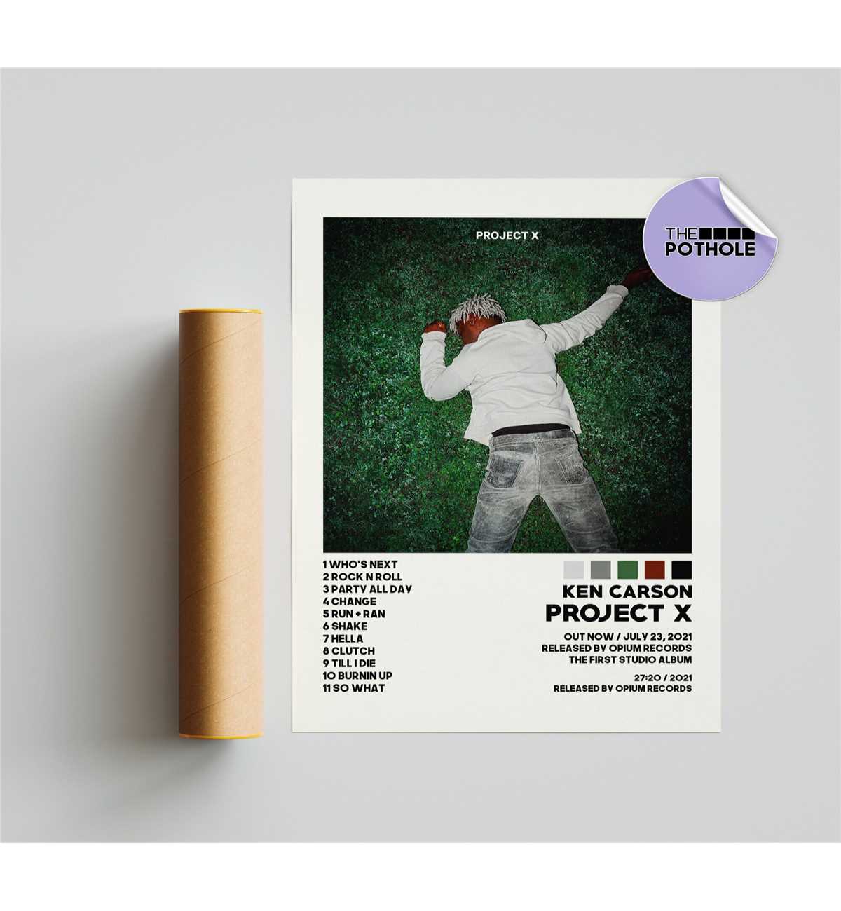 Ken Carson Posters, Project X Poster, Ken Carson, | Inspire Uplift