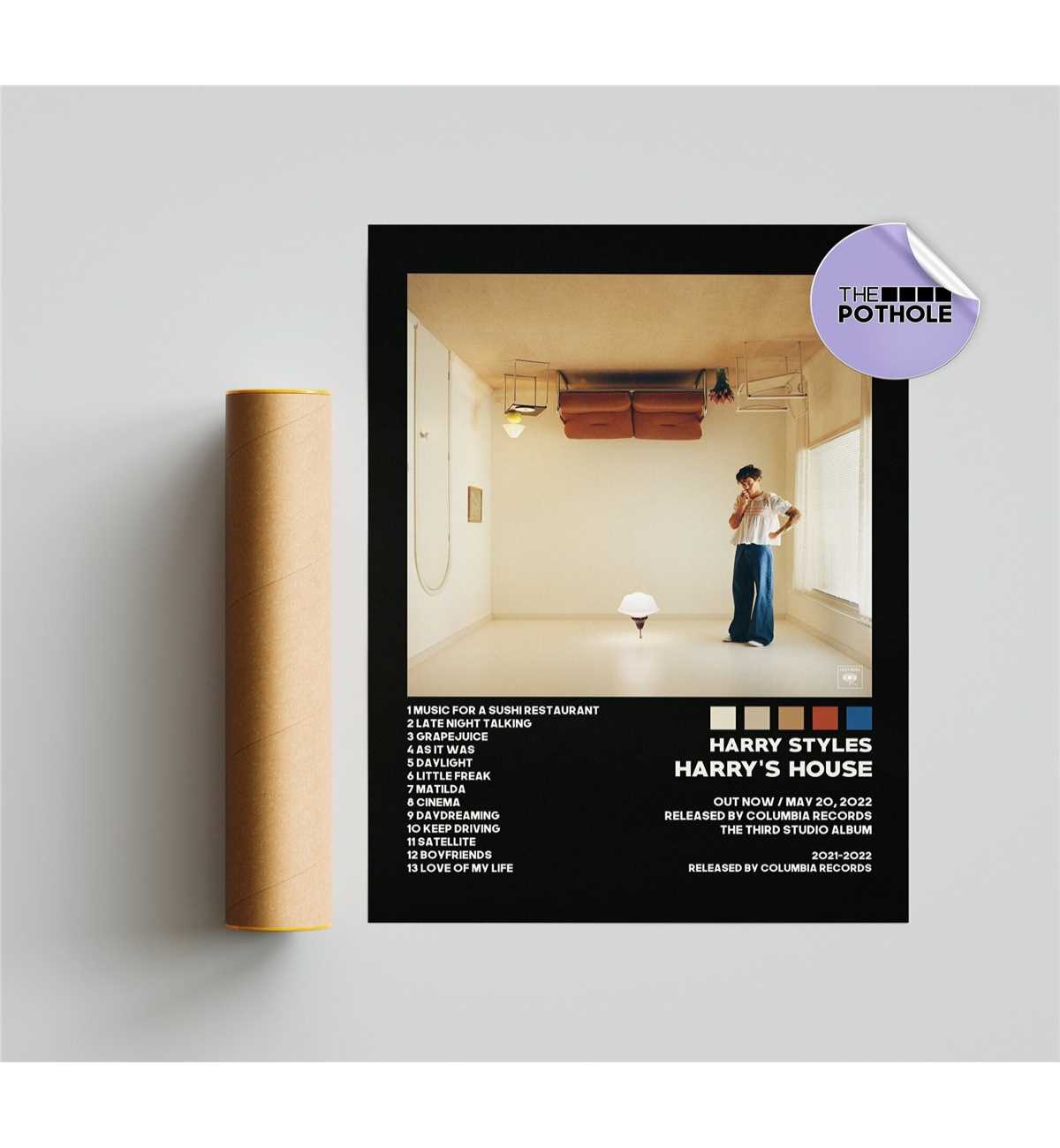 Harry Styles Poster / Harrys House Poster / - Inspire Uplift
