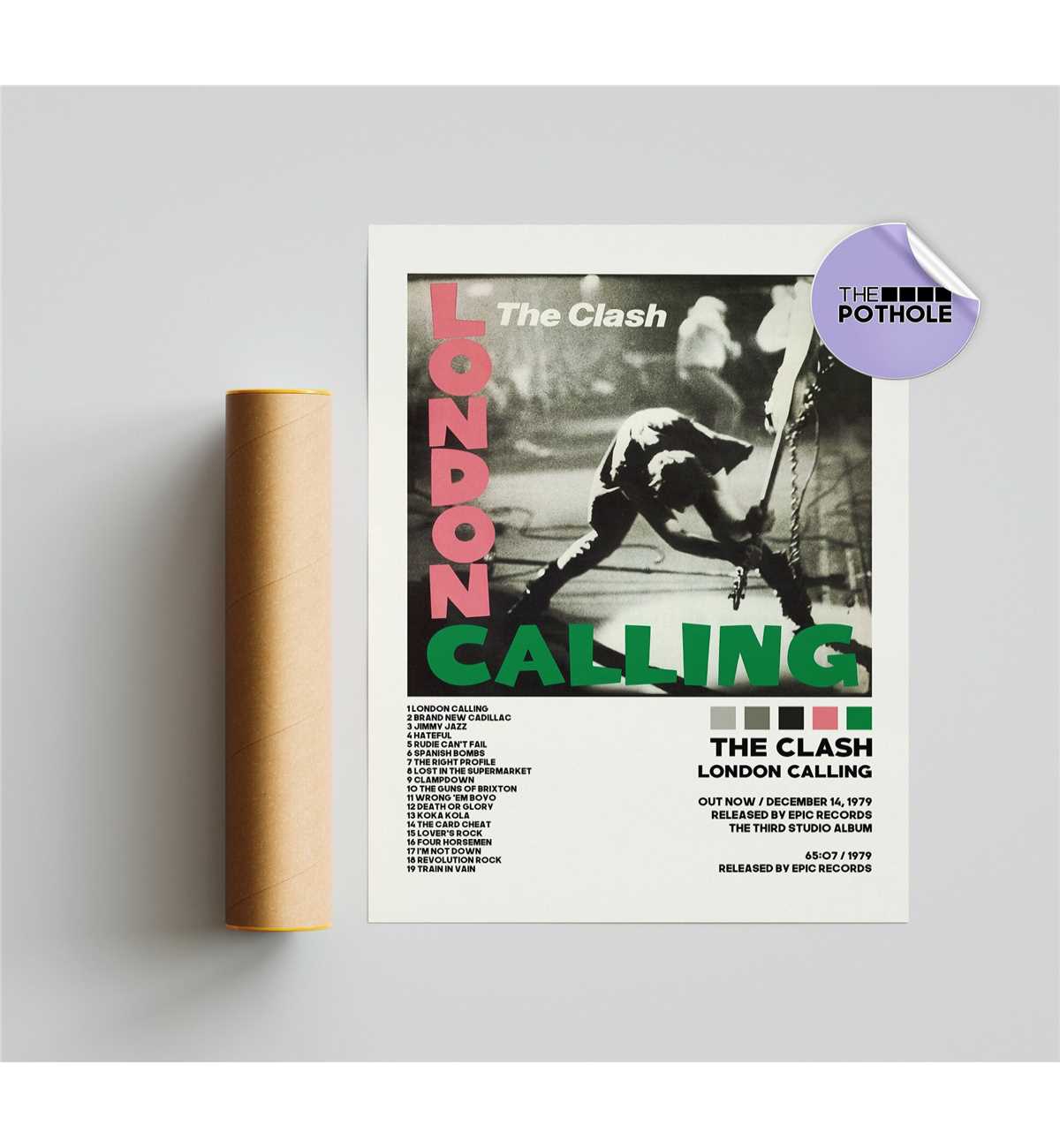 The Clash Posters / London Calling Poster / | Inspire Uplift