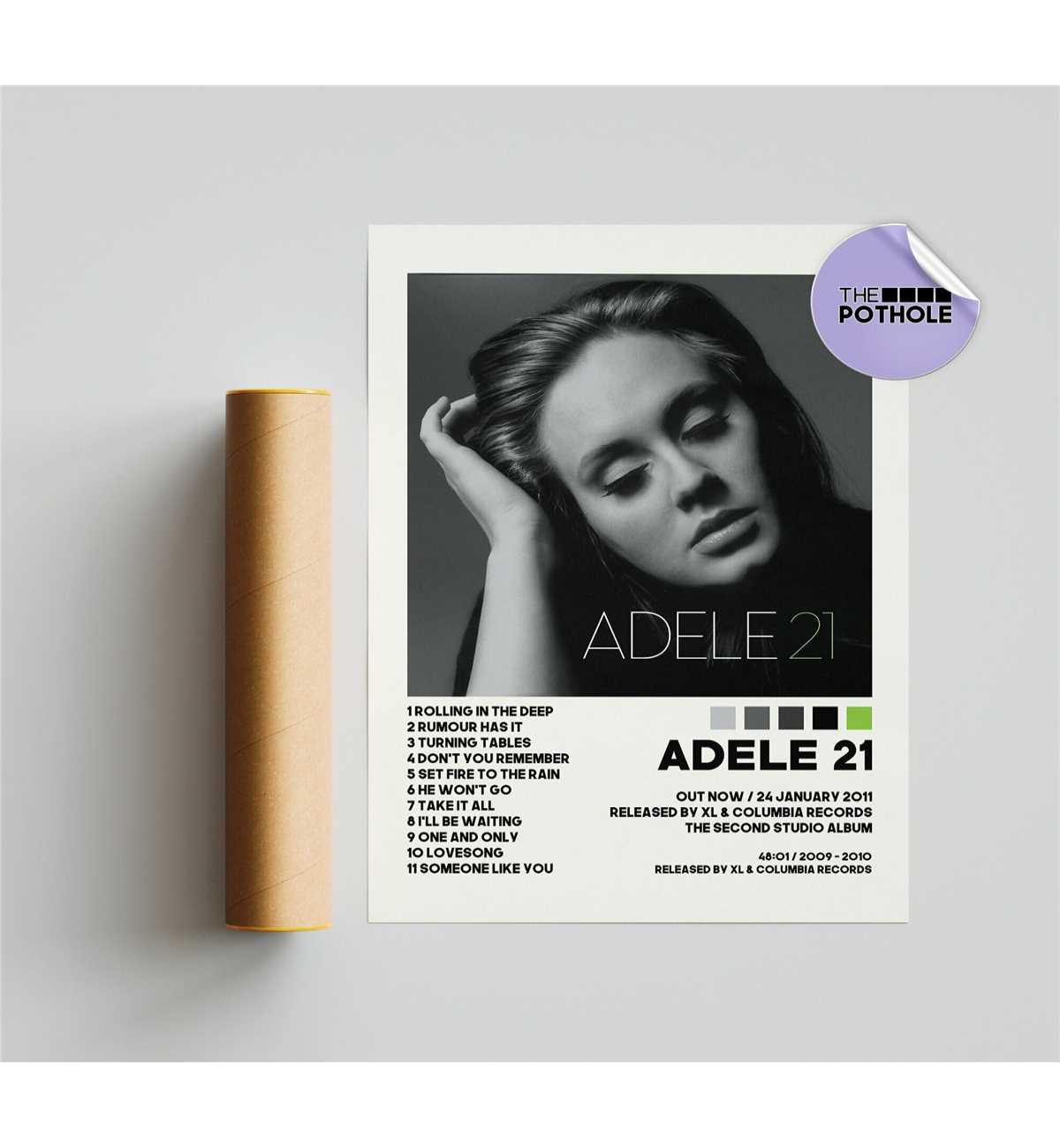 Adele Posters / 21 Poster / Adele 21 | Inspire Uplift