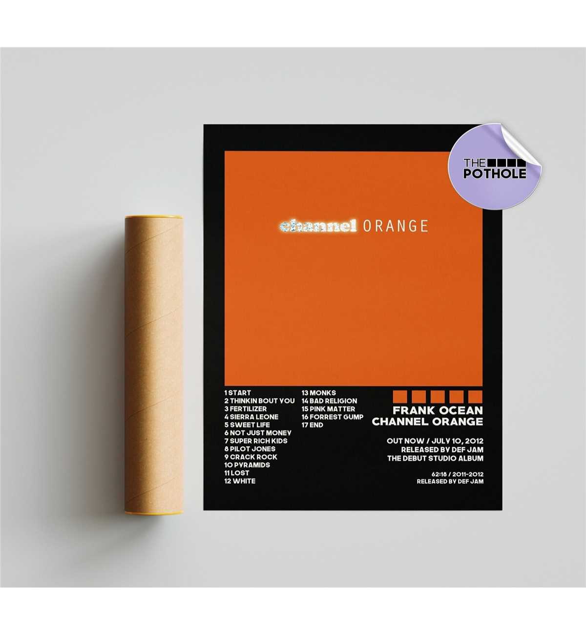 Frank Ocean Posters / Channel Orange Poster / - Inspire Uplift