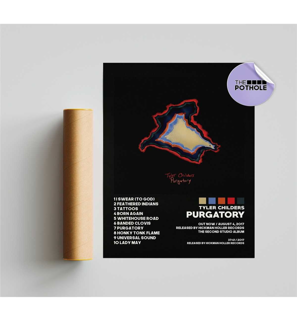 Tyler Childers Poster | Purgatory Poster | Tracklist | Inspire Uplift