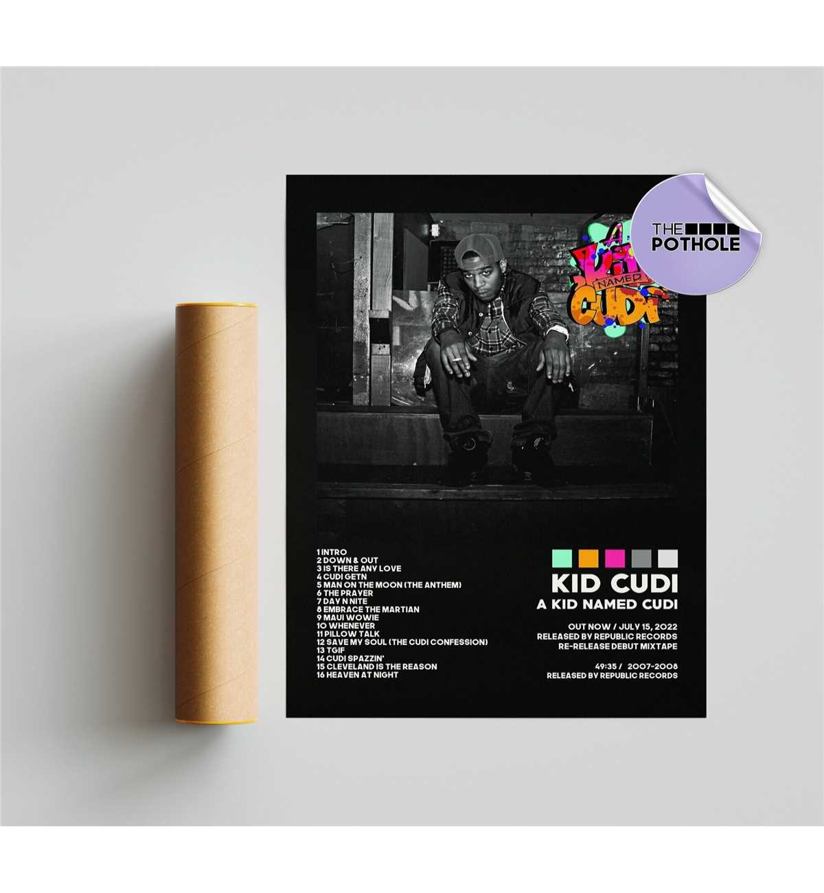 Kid Cudi Poster / A Kid Named Cudi - Inspire Uplift