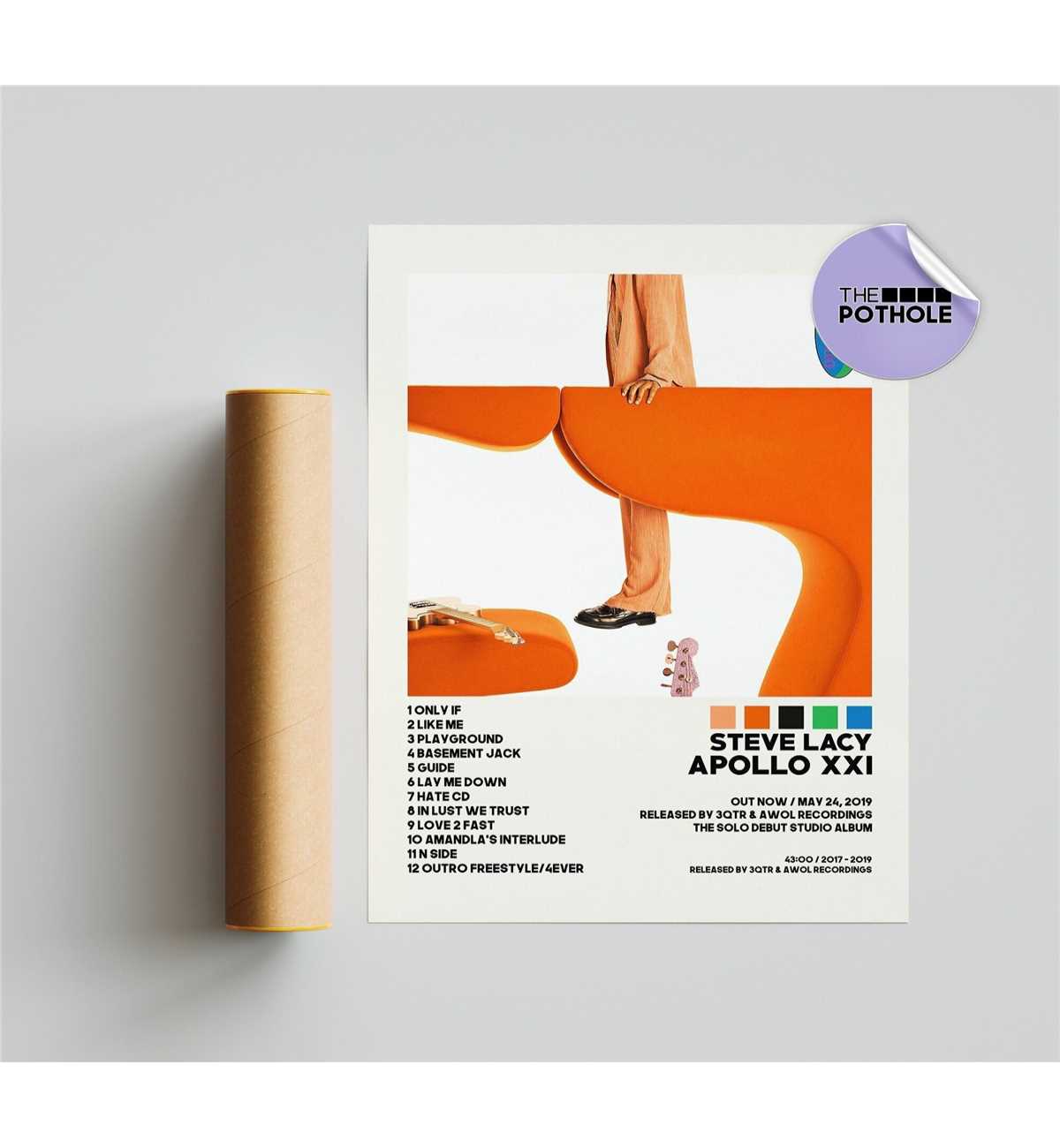 Steve Lacy Posters / Apollo XXI Poster / - Inspire Uplift