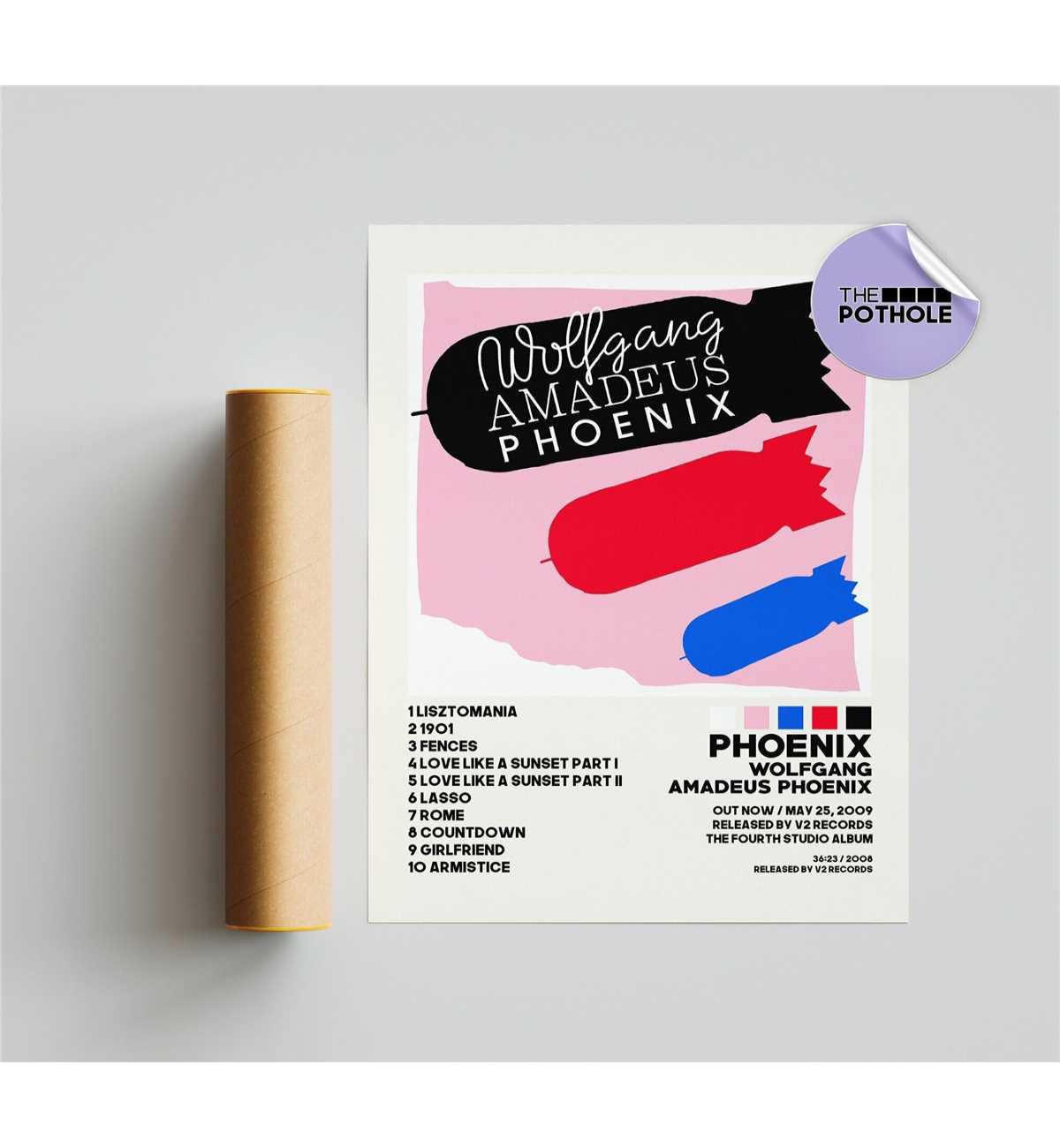 Phoenix Posters / Wolfgang Amadeus Phoenix / Phoenix - Inspire Uplift