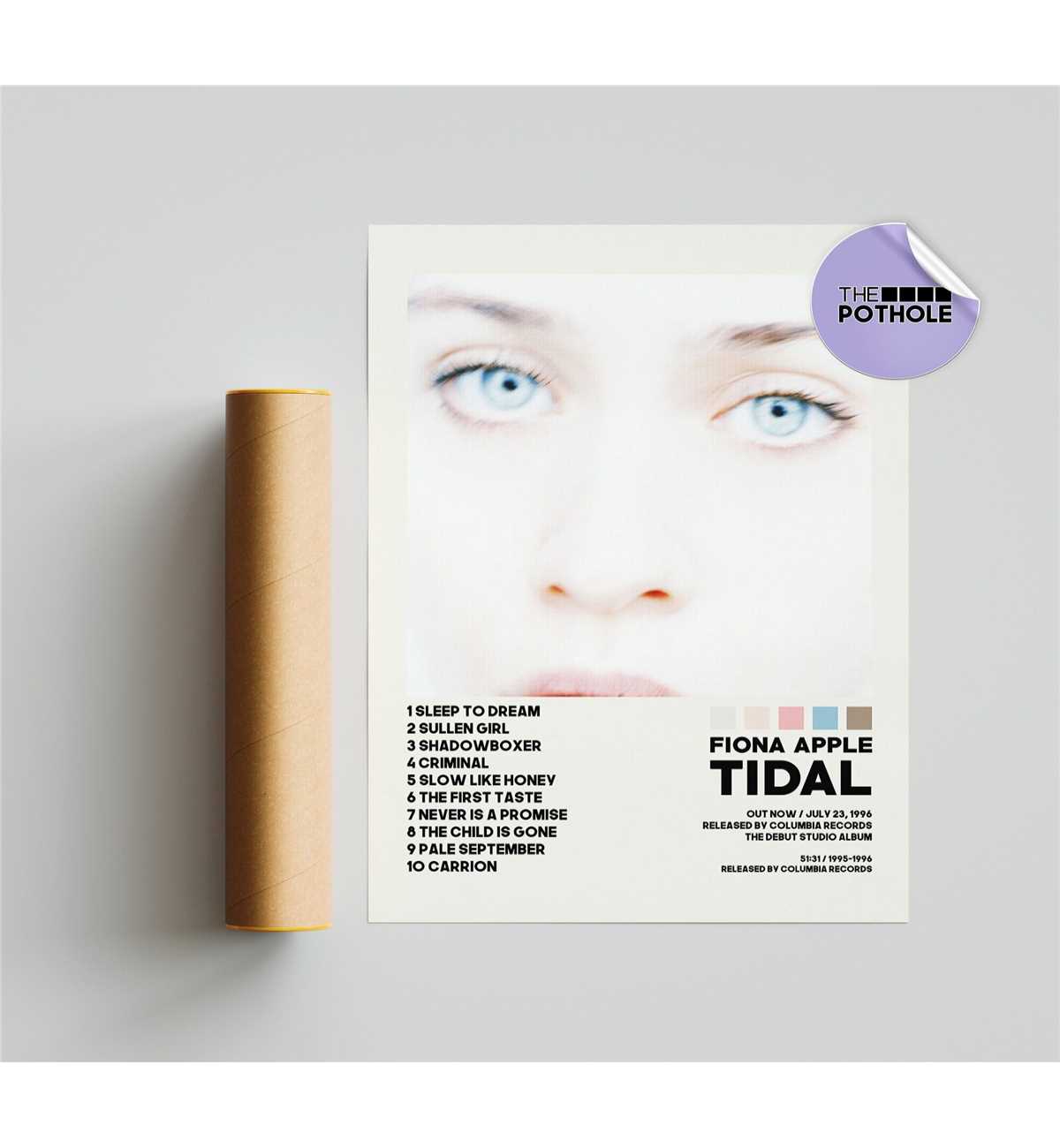 Fiona Apple Posters / Tidal Poster / Fiona | Inspire Uplift