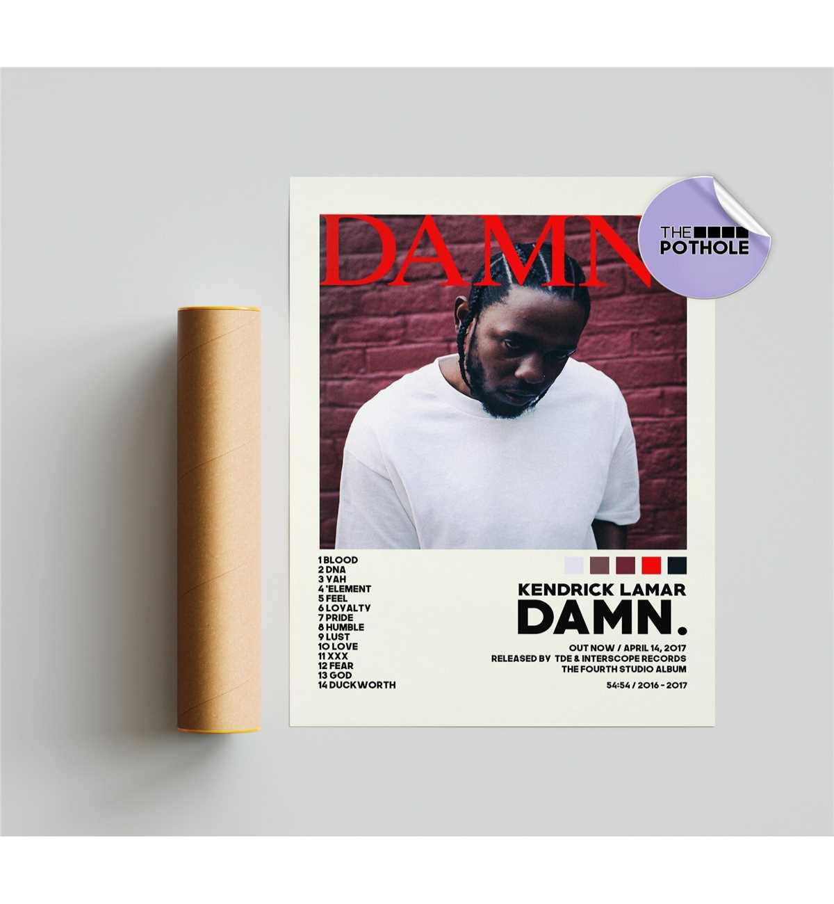 Kendrick Lamar DAMN. / Kendrick Lamar Posters / | Inspire Uplift