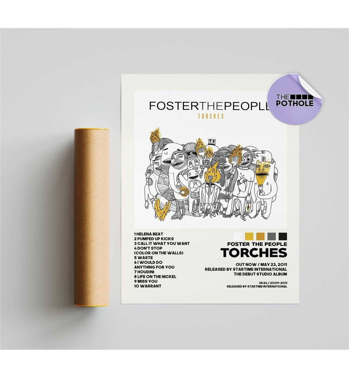 Foster the People Posters, Torches Poster, Foster the | Inspire Uplift