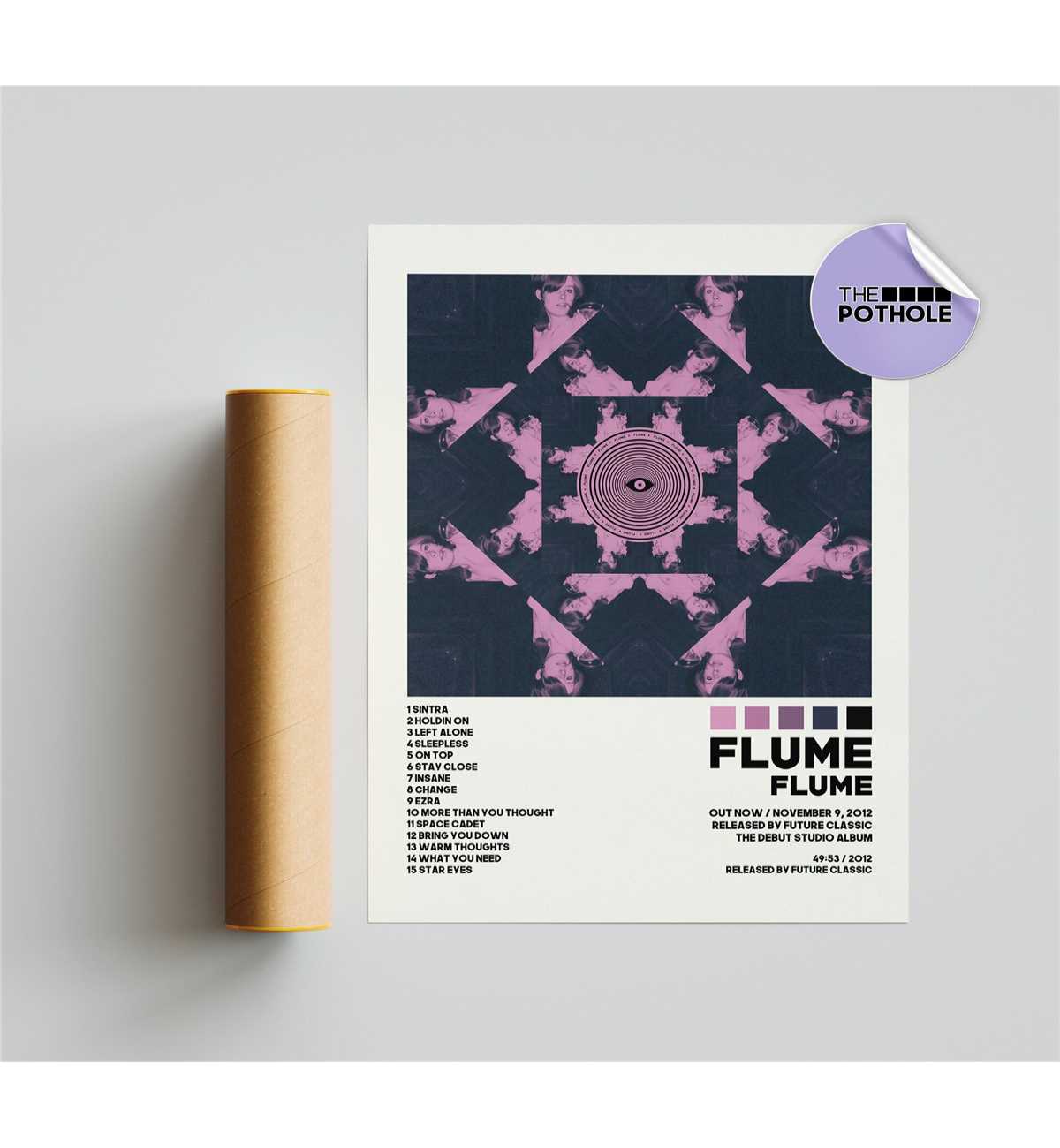 Flume Posters / Flume Poster / Album Cover | Inspire Uplift