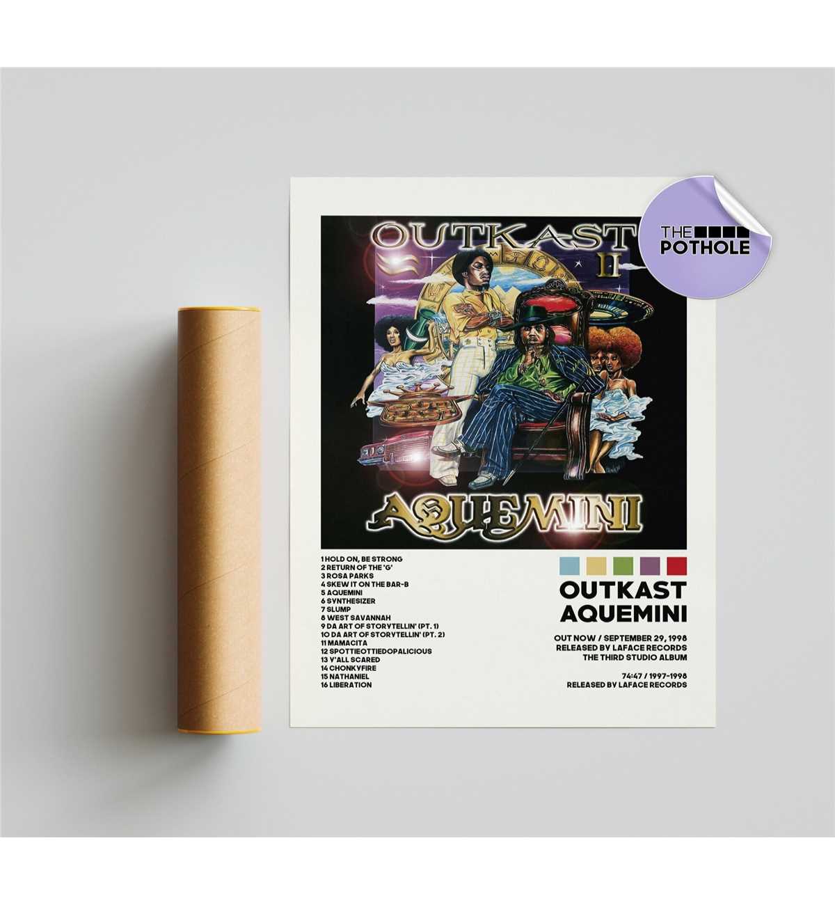 Outkast Posters Aquemini Poster Album Cover Inspire Uplift