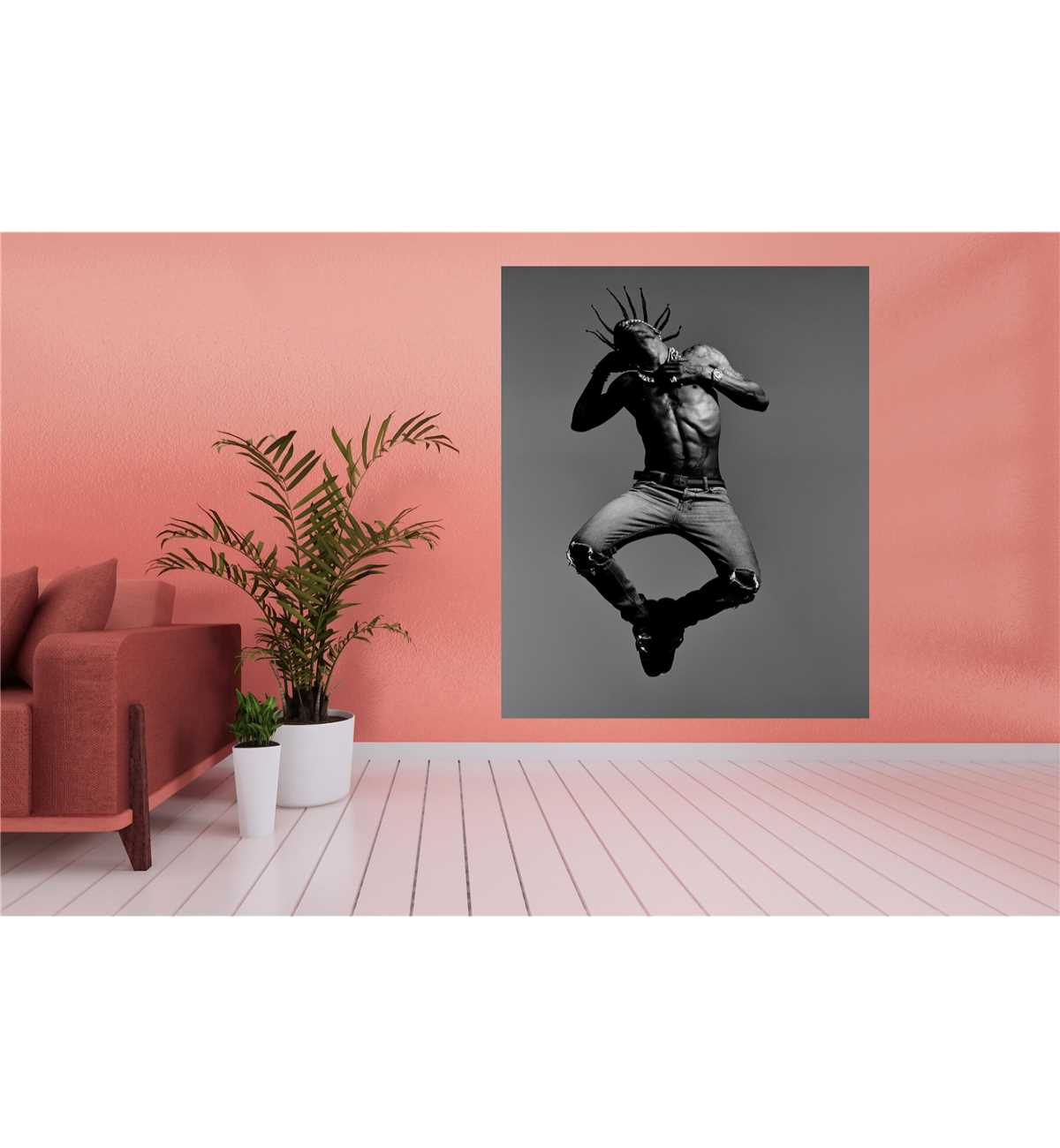 Hiphop Canvas, Travis Scott Art, Rap Canvas, Gangster | Inspire Uplift