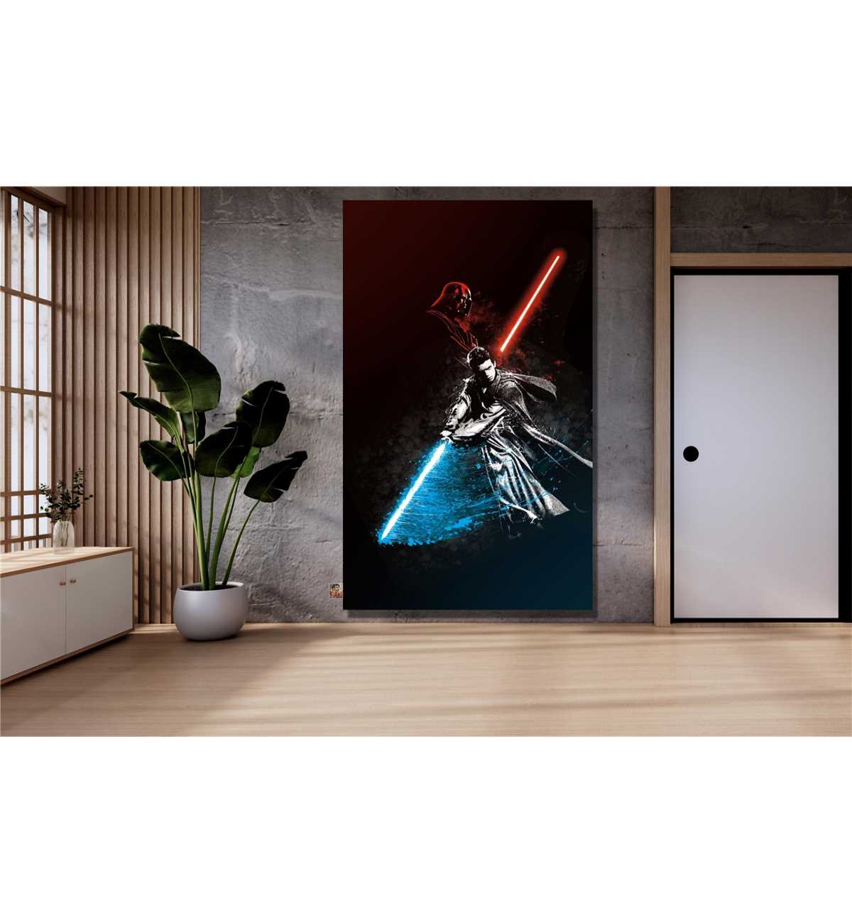 Darth Vader Poster,Starwars Poster,Starwars Print on Canvas, - Inspire ...