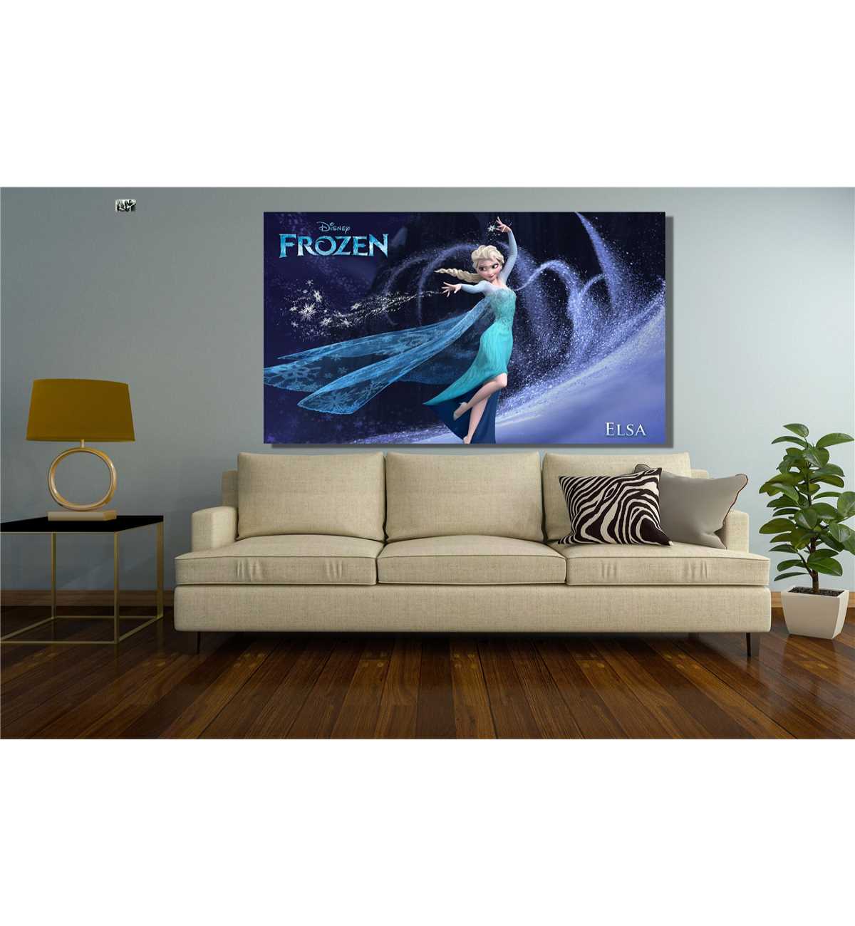 Princess Elsa Canvas, Elsa Poster, Disney Princess Elsa | Inspire Uplift