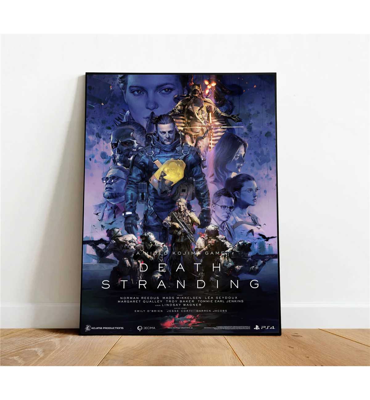 Death Stranding Poster, Canvas Wall Art, Rolled Canvas | Inspire Uplift