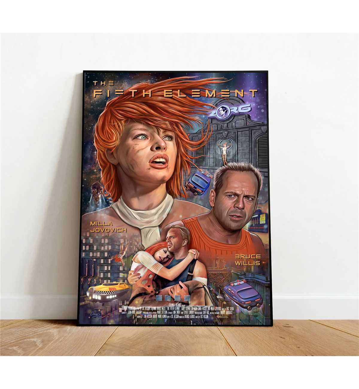 The Fifth Element Poster, Canvas Wall Art, Rolled | Inspire Uplift