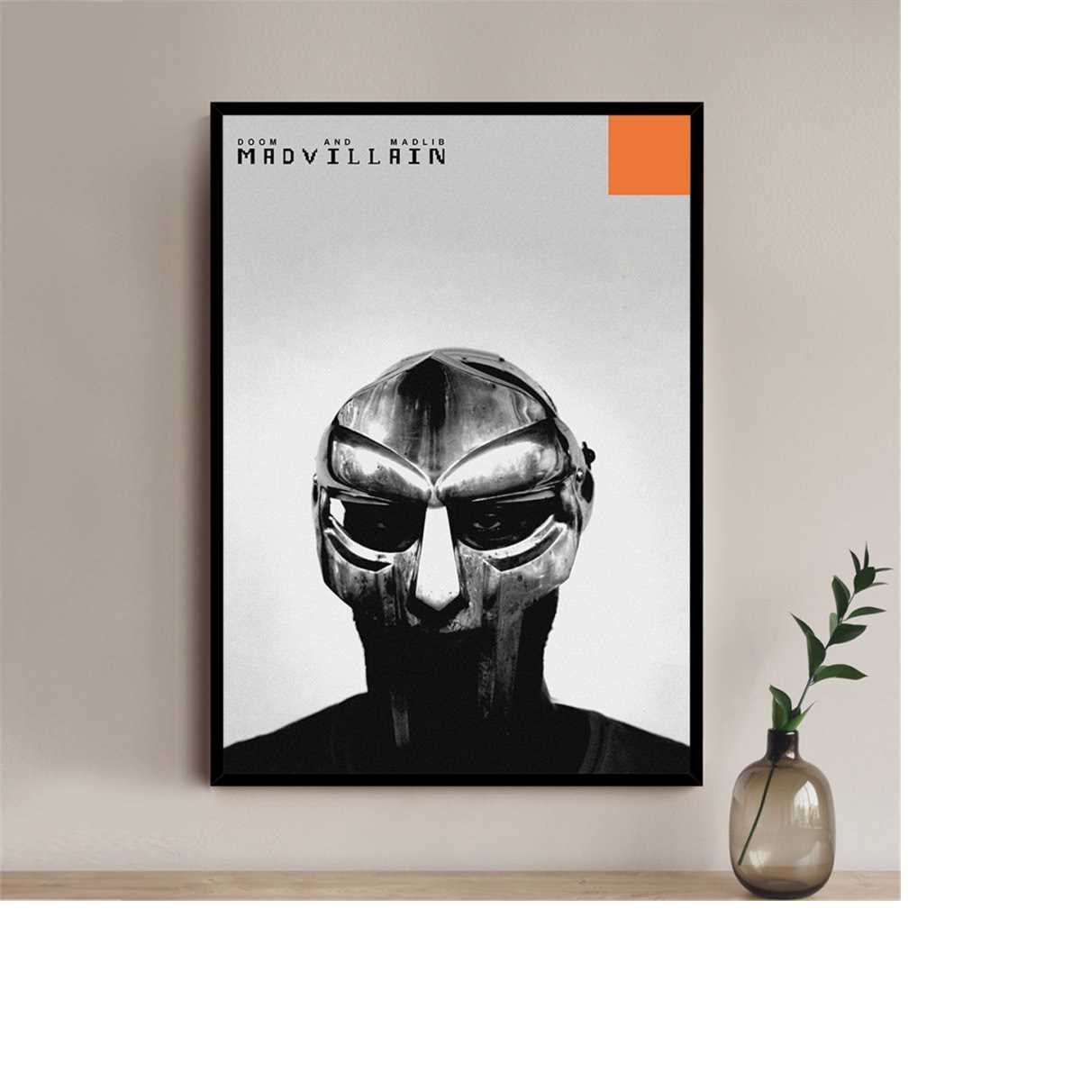 Madvillain Hip Hop Group DOOM Madlib Poster - High quality C | Inspire ...