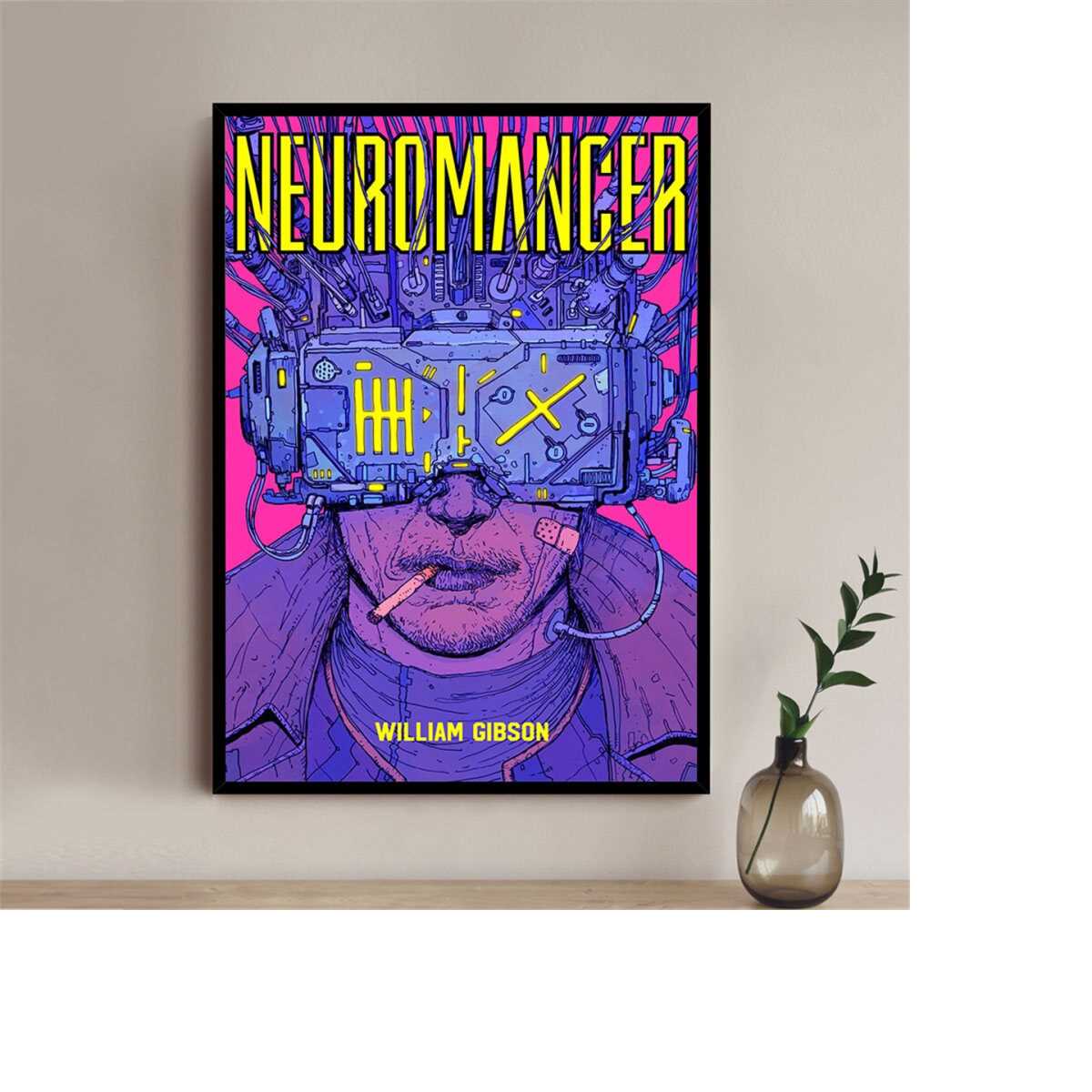 Neuromancer Movie Poster - High quality Canvas art print - R | Inspire ...
