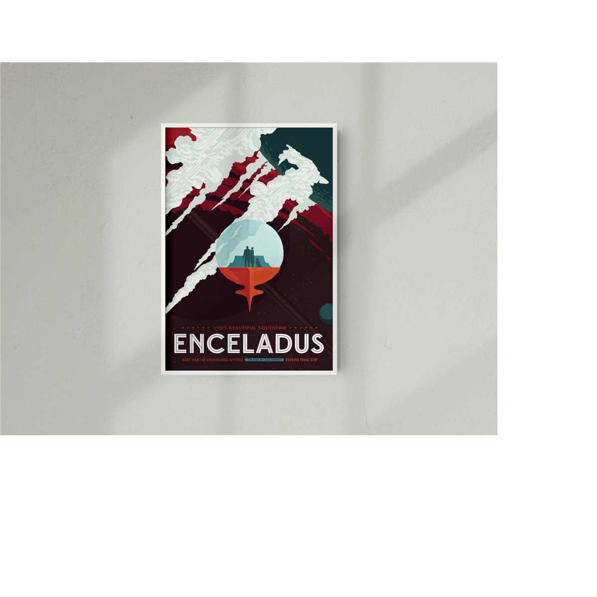 Retro Space Poster, NASA Space Tourism Advert Poster of Ence | Inspire ...