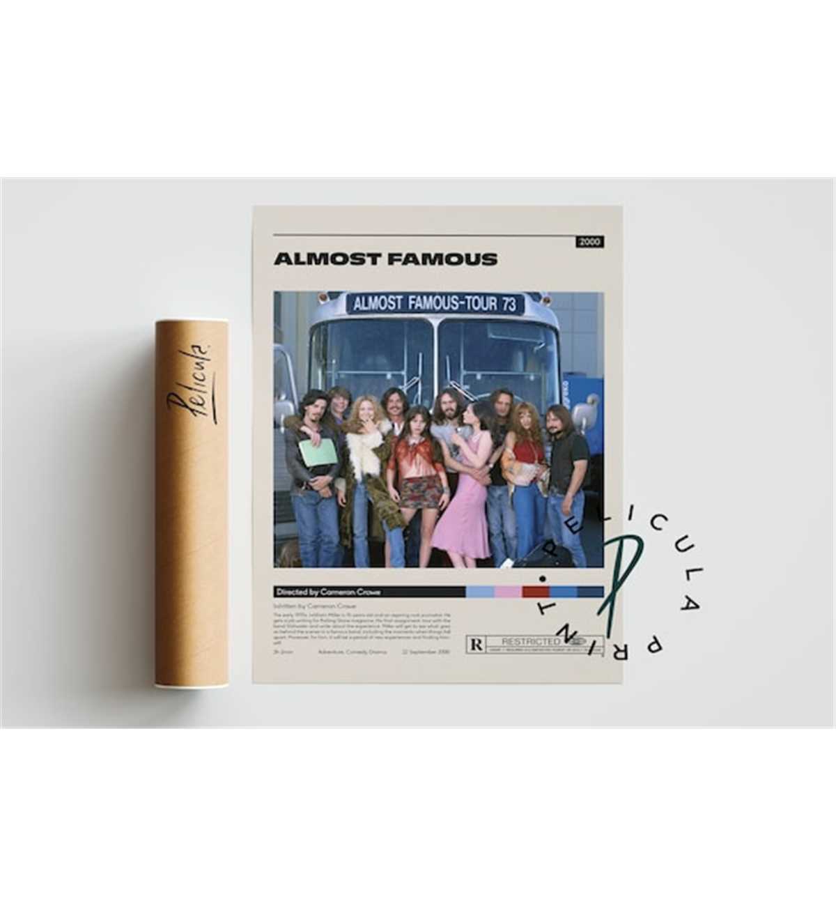 Almost Famous Posters: 70s Rock Art | Inspire Uplift
