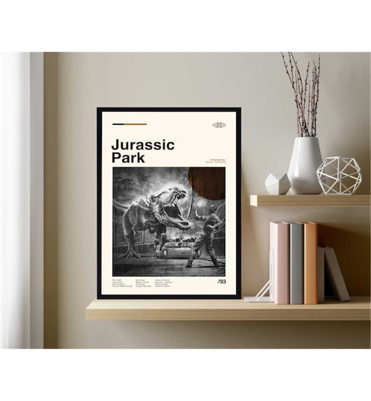 Jurassic Park Poster, Jurassic Park Movie Poster, Vintage - Inspire Uplift