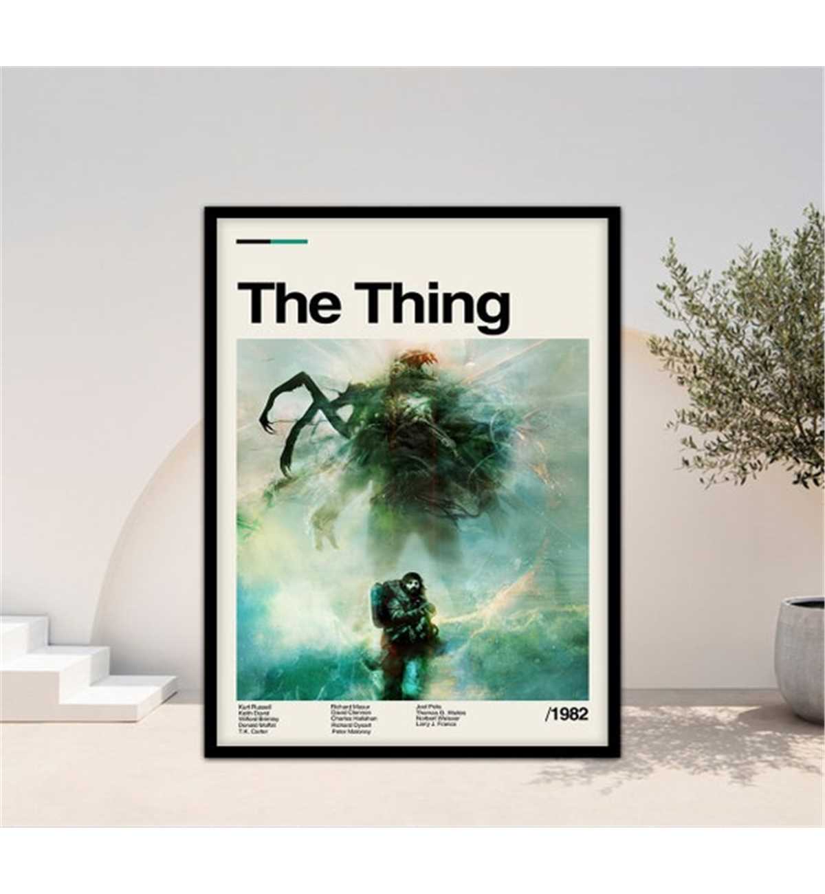 The Thing, The Thing Movie Poster, Retro Movie | Inspire Uplift