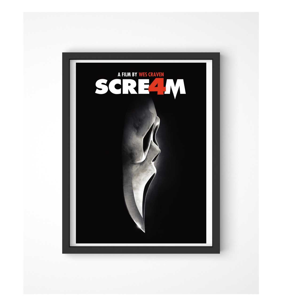 Scream 4 Movie Poster, Scream IV Movie Print - Inspire Uplift