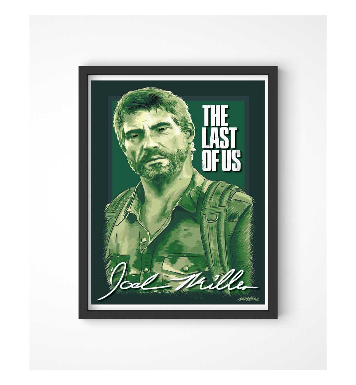 The Last Of Us Poster, TLOU Print, Joel, | Inspire Uplift