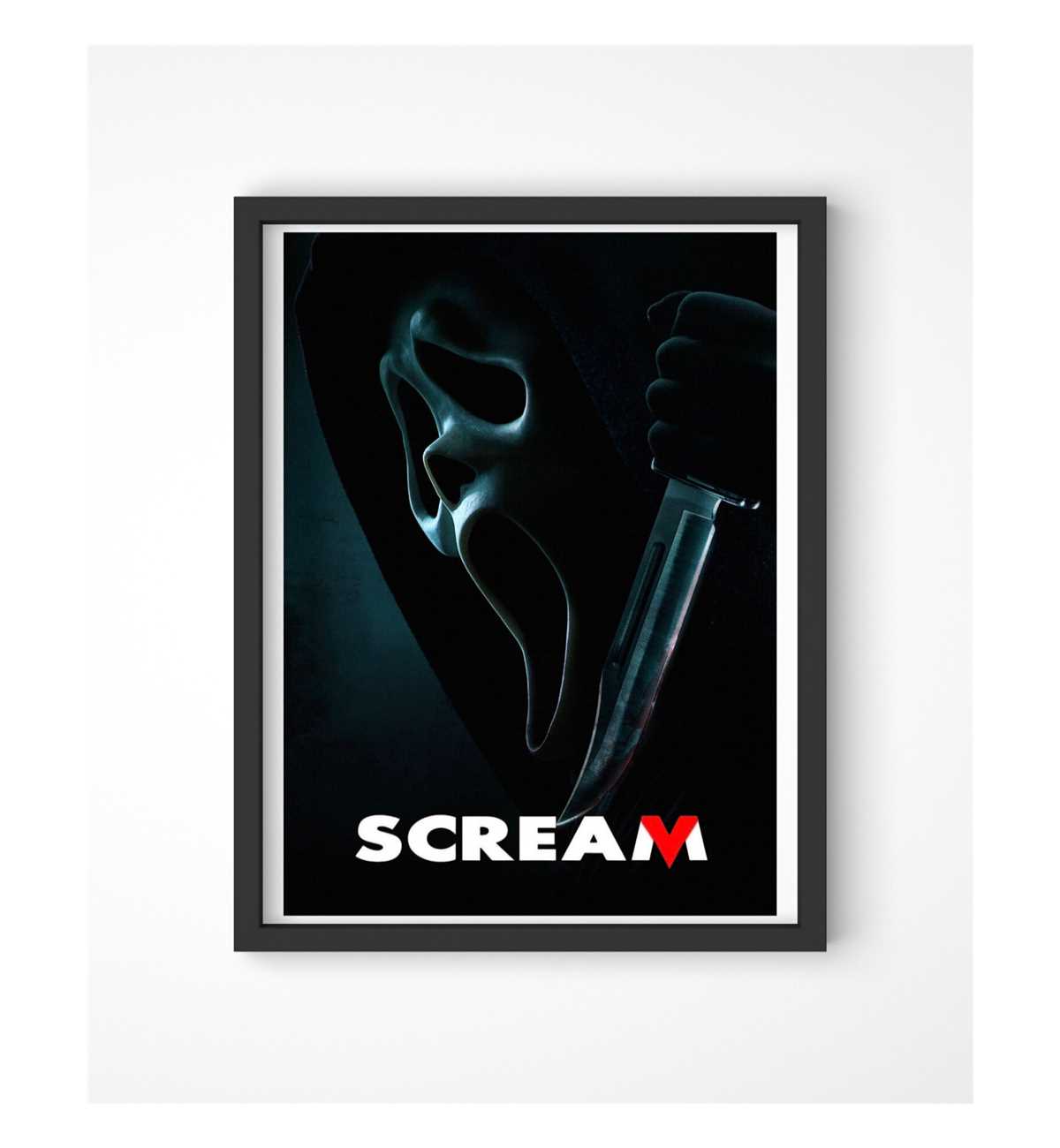 Scream 5 Movie Poster, Scream V Movie Print | Inspire Uplift
