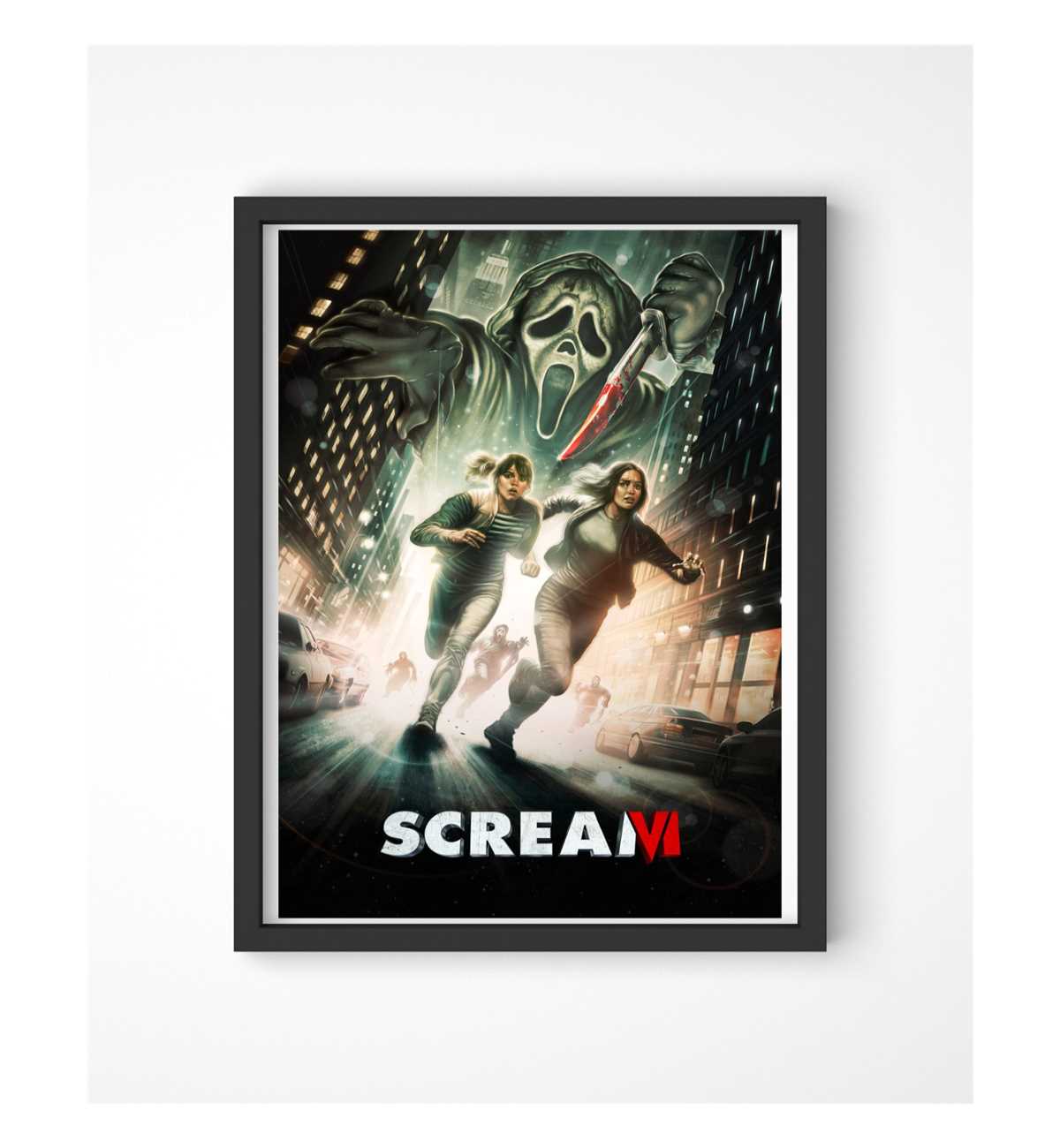 Scream VI Movie Poster Print Reproduction - A5, - Inspire Uplift