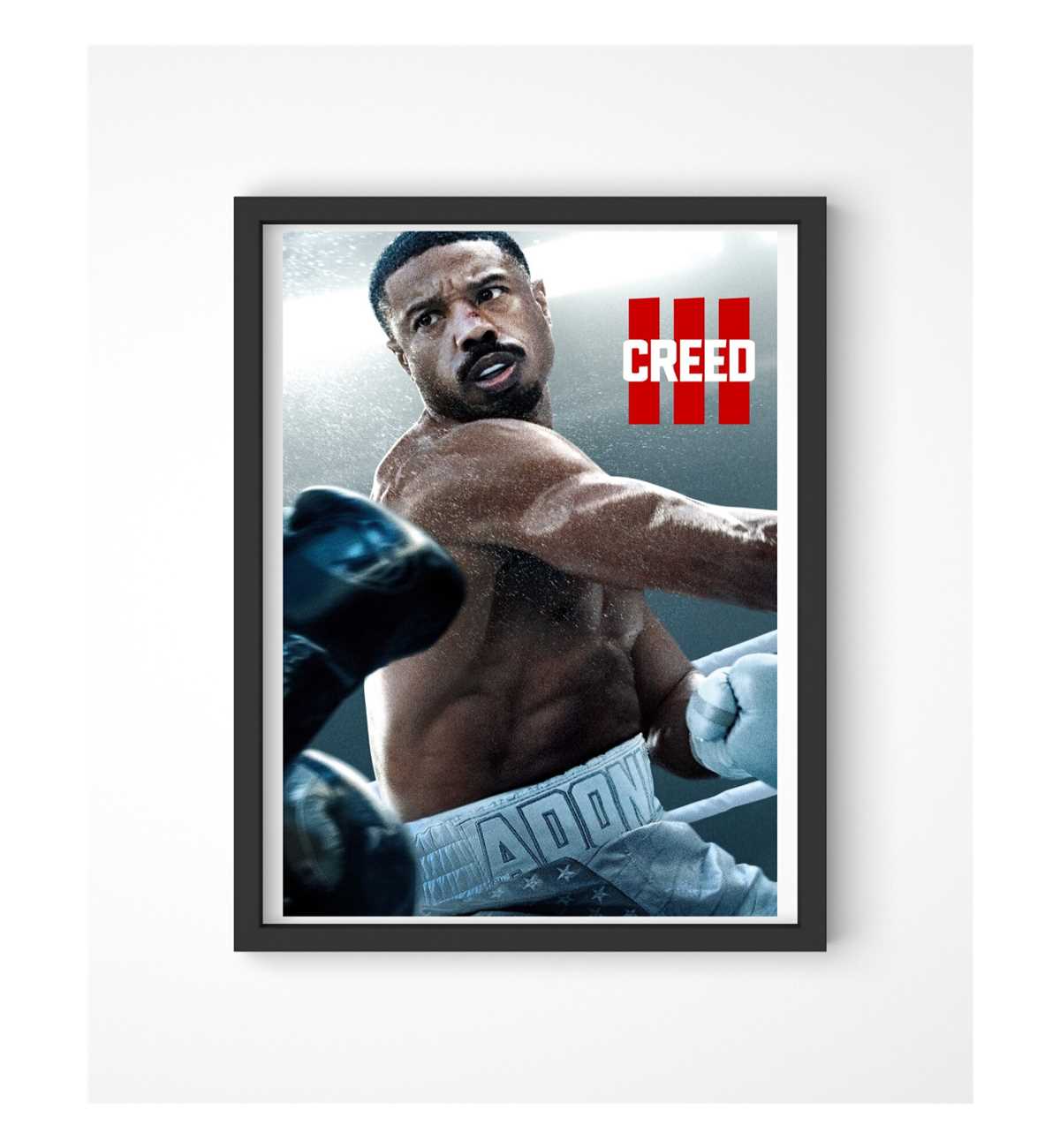 Creed III Movie Poster, Creed 3 Film Print, | Inspire Uplift