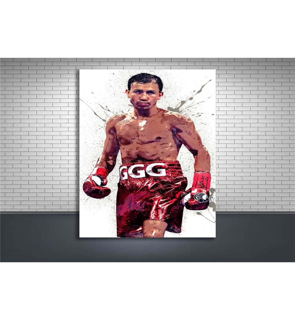 Gennady Golovkin, Triple G, GGG Poster, Gallery Canvas | Inspire Uplift