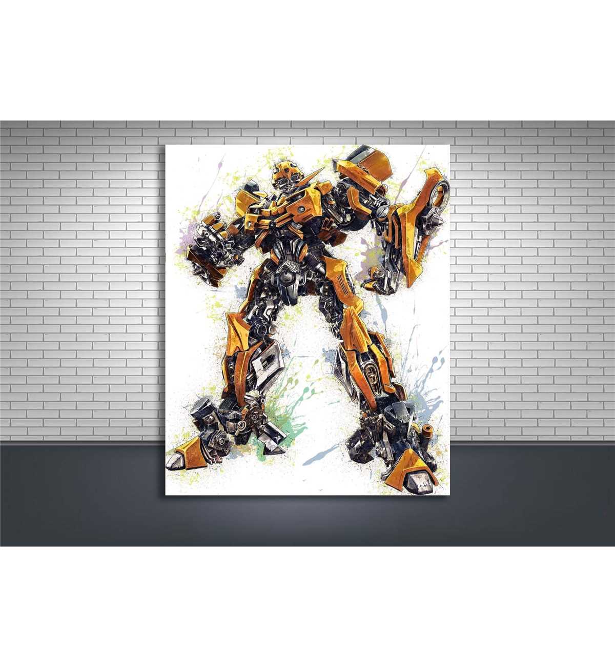 Bumblebee Poster Print, Gallery Canvas Wrap, Transformers, W - Inspire ...