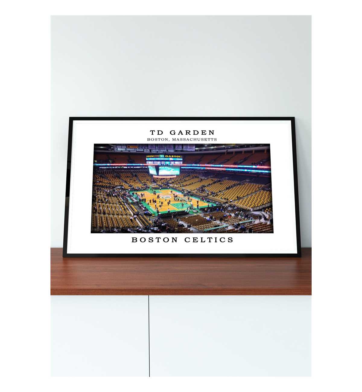 TD Garden Canvas Poster | TD Garden Stadium - Inspire Uplift