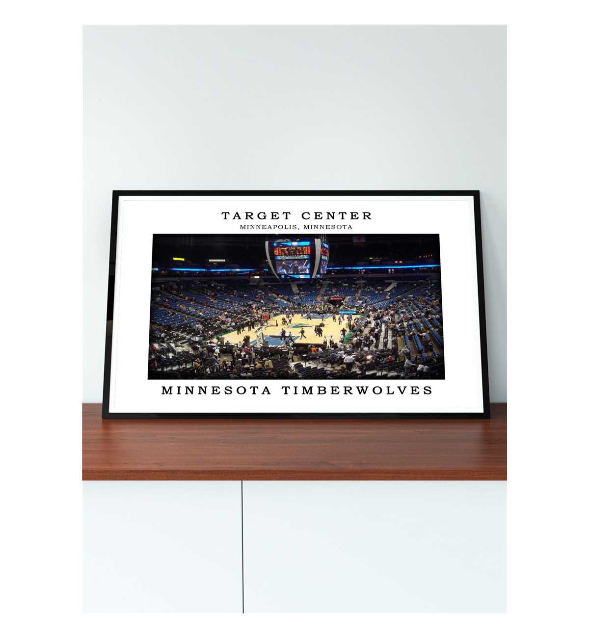 Target Center Canvas Poster | Target Center Stadium | Inspire Uplift