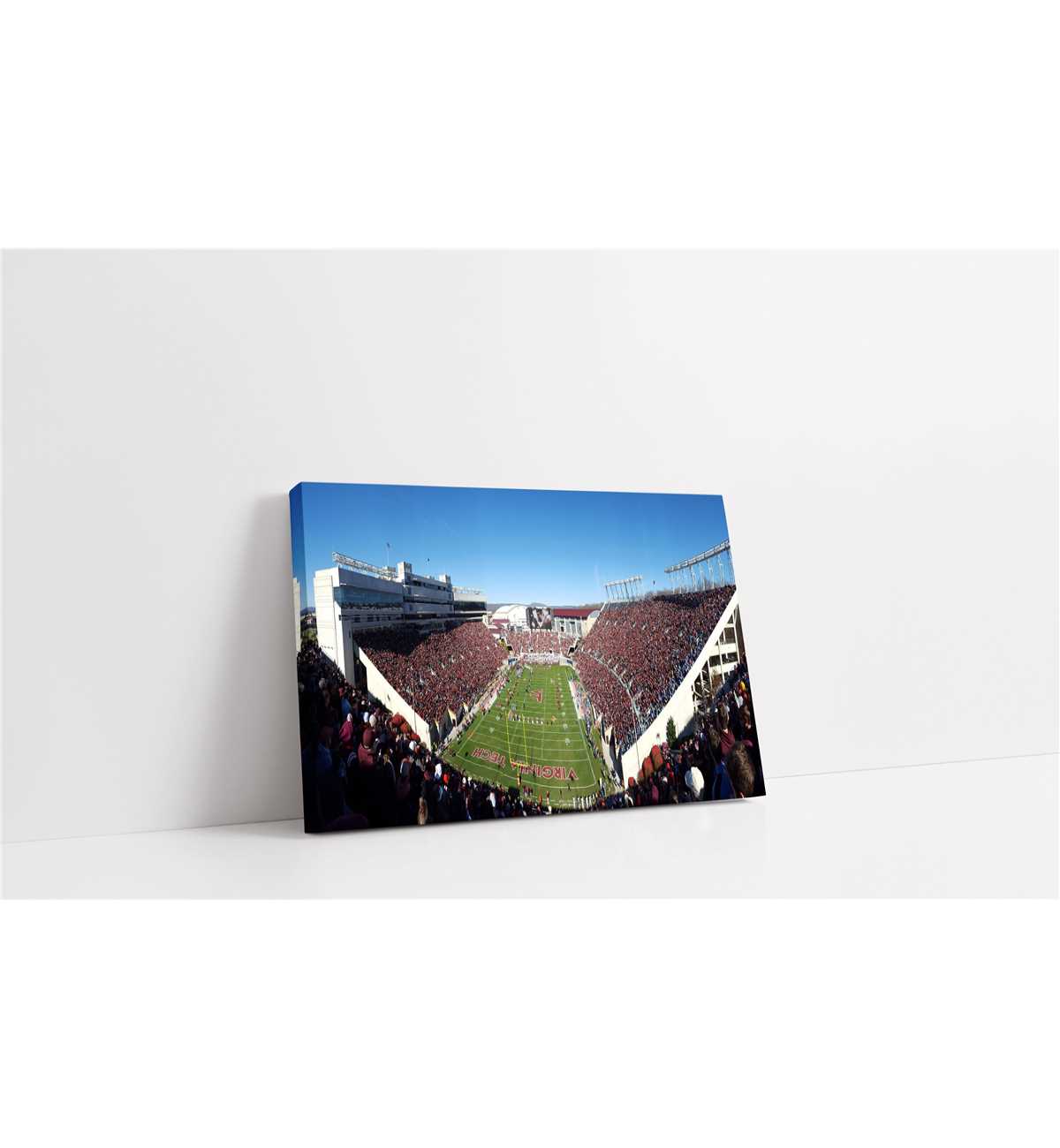 Virginia Tech Canvas | Lane Stadium Wall Art | Inspire Uplift