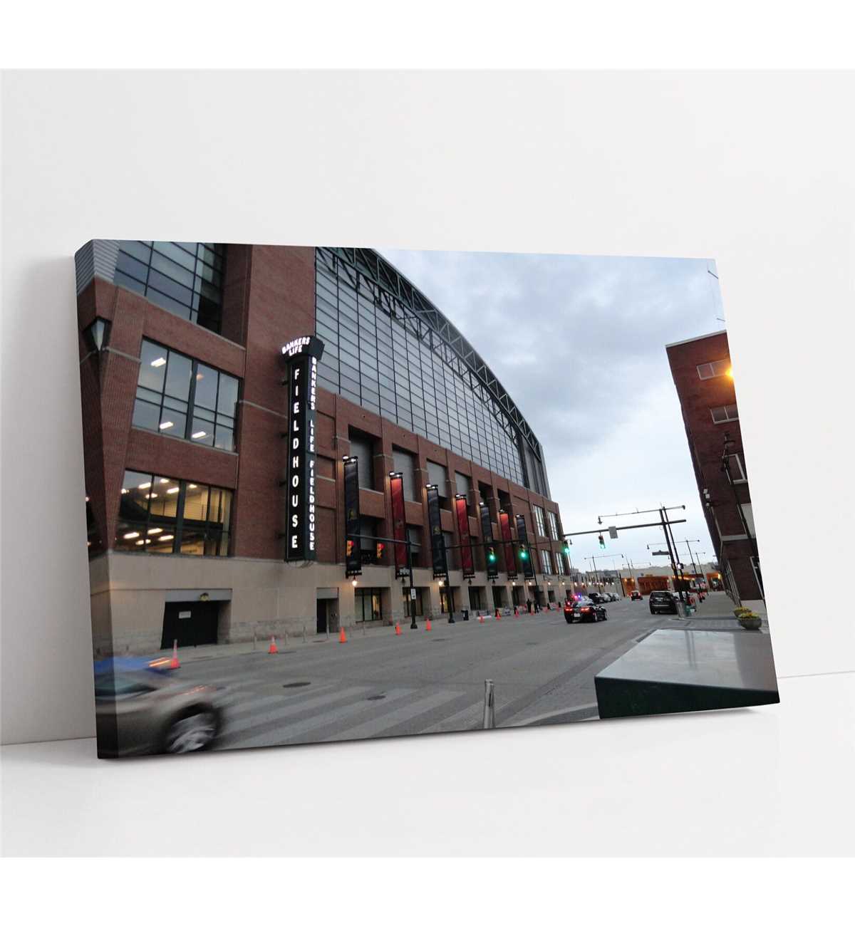 Bankers Life Fieldhouse Stadium Print Poster | Stadium | Inspire Uplift