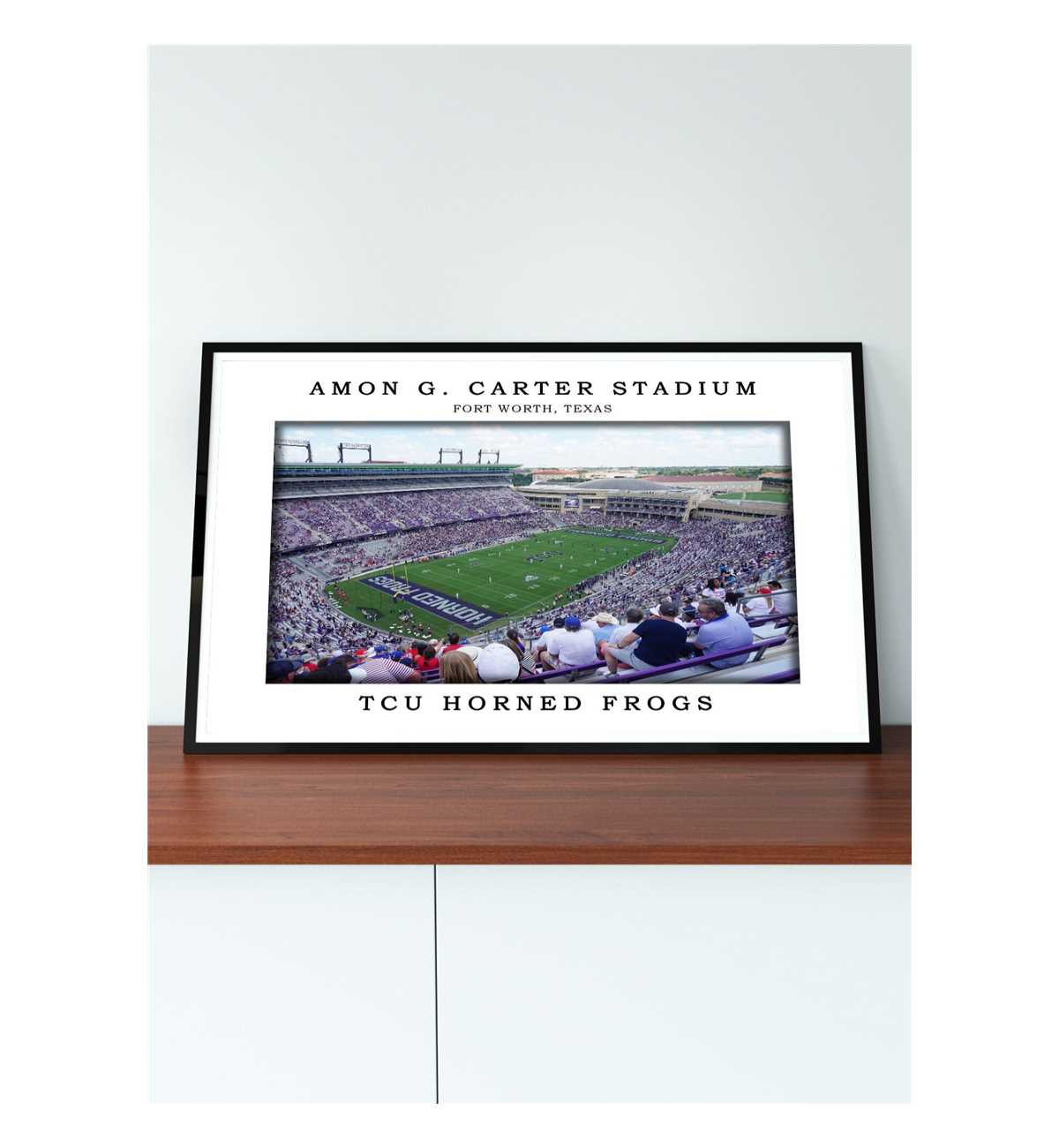 Amon G.Carter Canvas Poster | Amon G.Carter Stadium | Inspire Uplift
