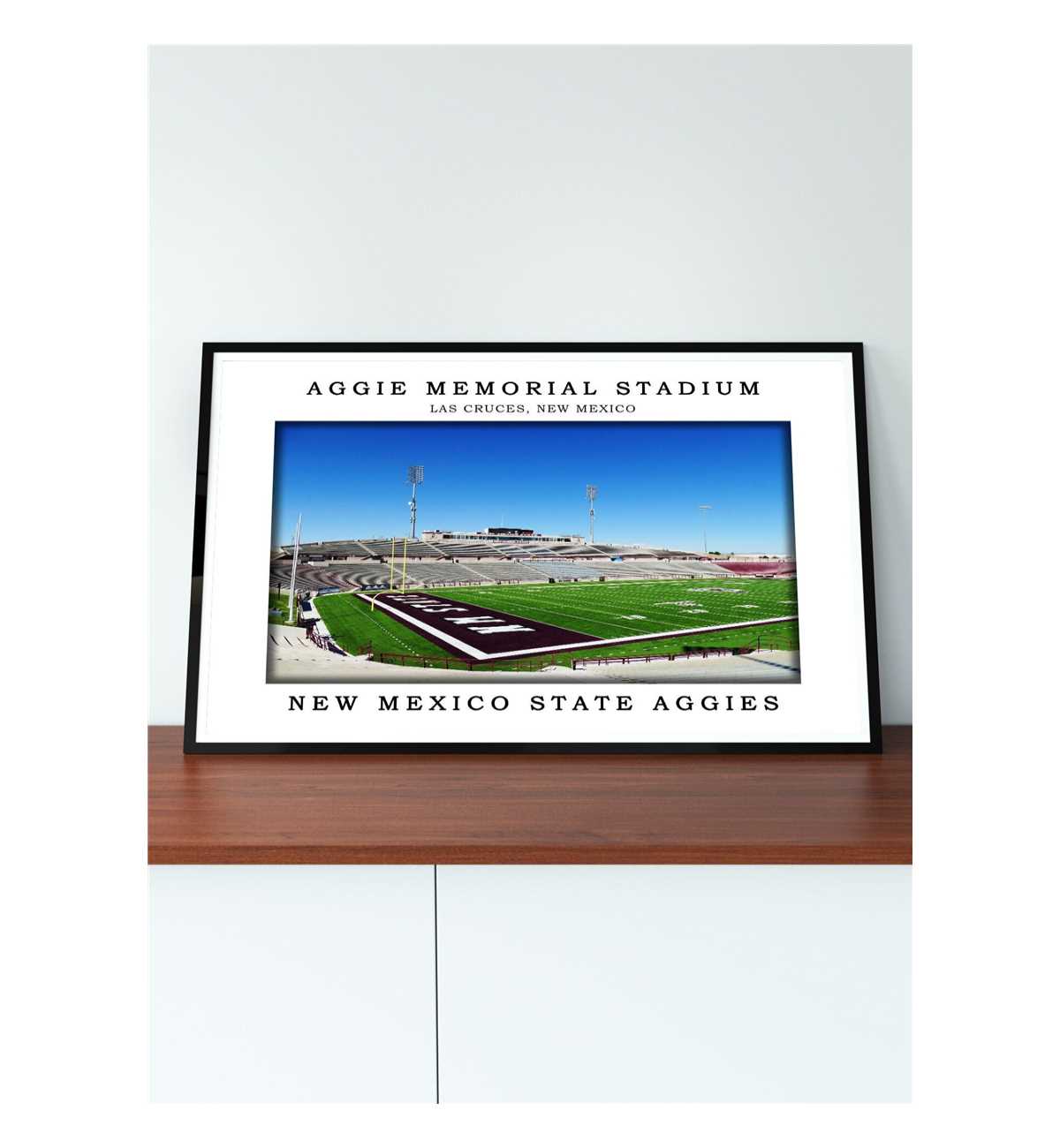 Aggie Memorial Stadium Poster | Aggie Memorial Stadium | Inspire Uplift