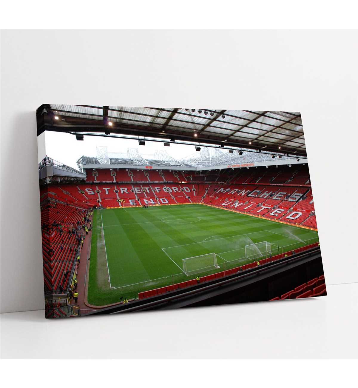 Old Trafford Canvas Poster | Old Trafford Stadium - Inspire Uplift