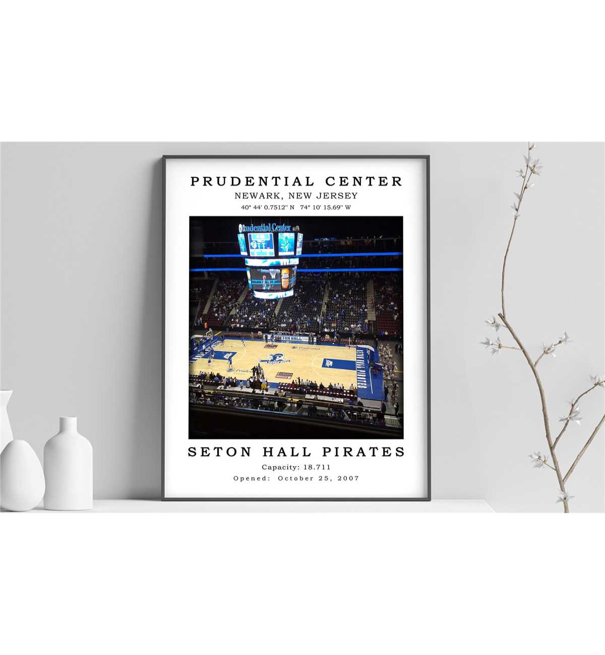 Prudential Center Stadium Poster| Prudential Center Print | | Inspire ...