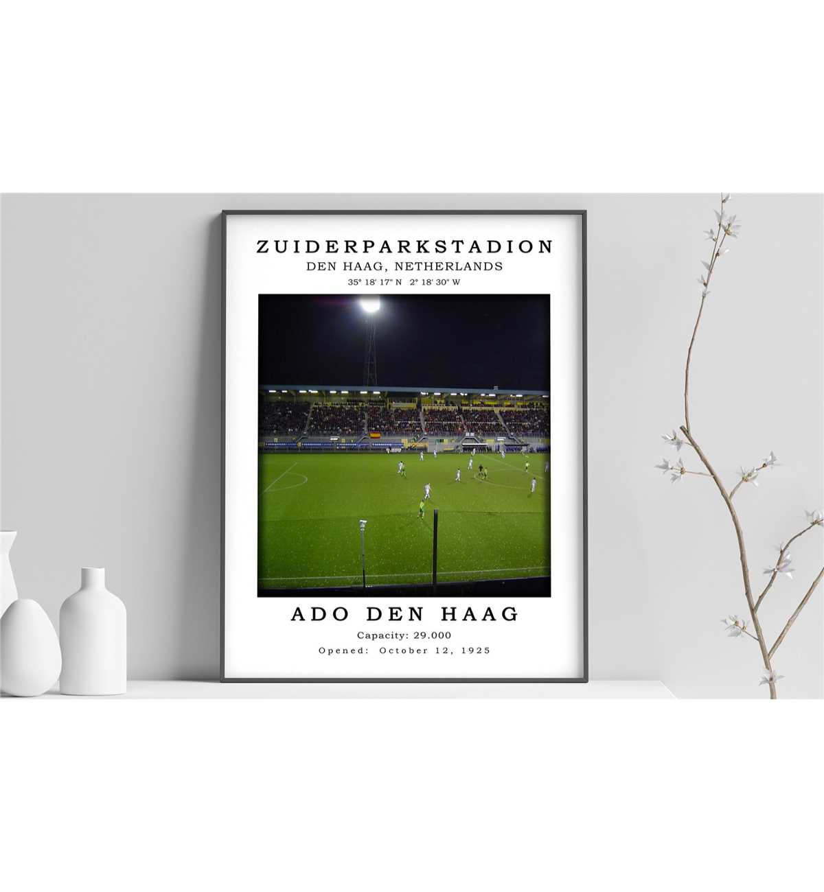 Zuiderparkstadion Stadium Poster | Zuiderparkstadion Poster - Inspire ...