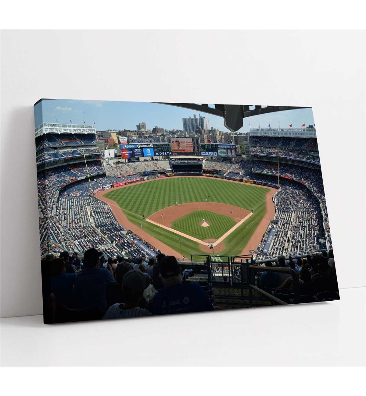Yankee Stadium Canvas Wall Art | MLB Print - Inspire Uplift