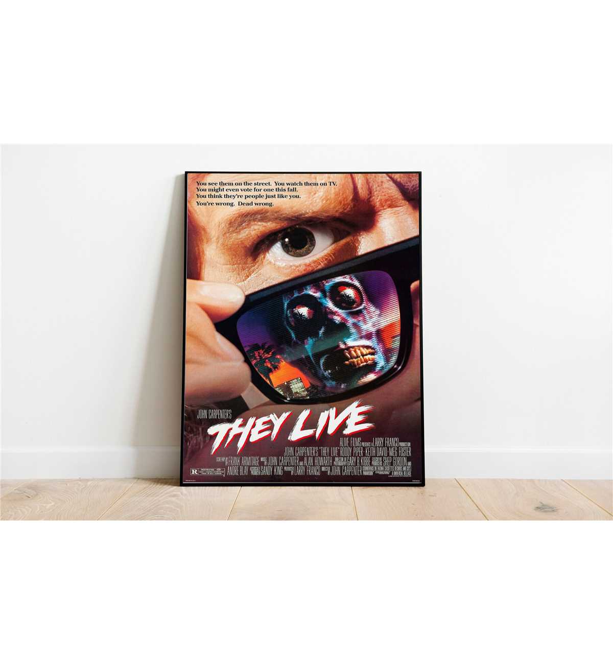 They Live / They Live Poster / Minimalist | Inspire Uplift