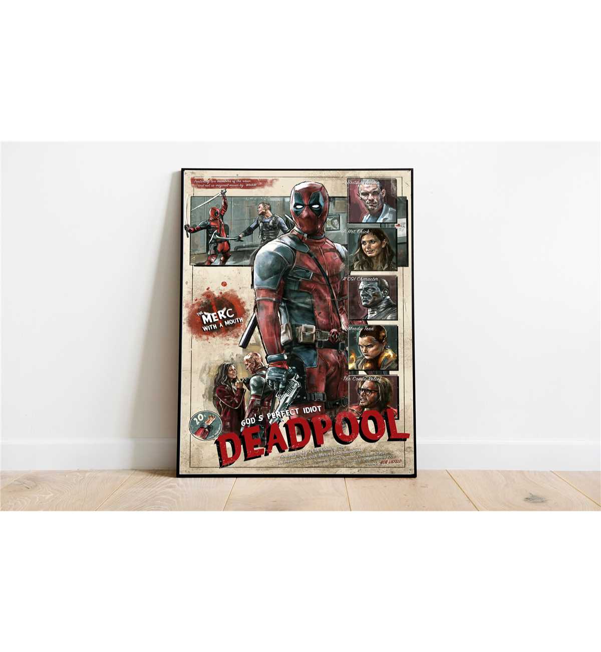 Deadpool Posters: Comedic Wall Art | Inspire Uplift