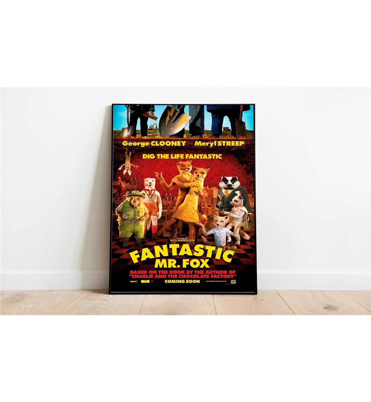 Fantastic Mr. Fox Poster / Wes Anderson / | Inspire Uplift