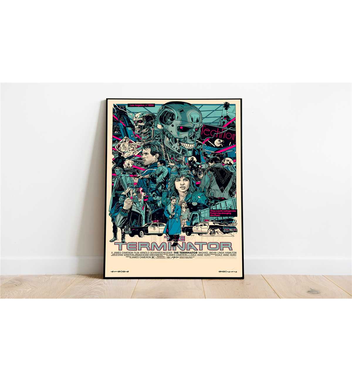 The Terminator Poster / James Cameron / Minimalist - Inspire Uplift