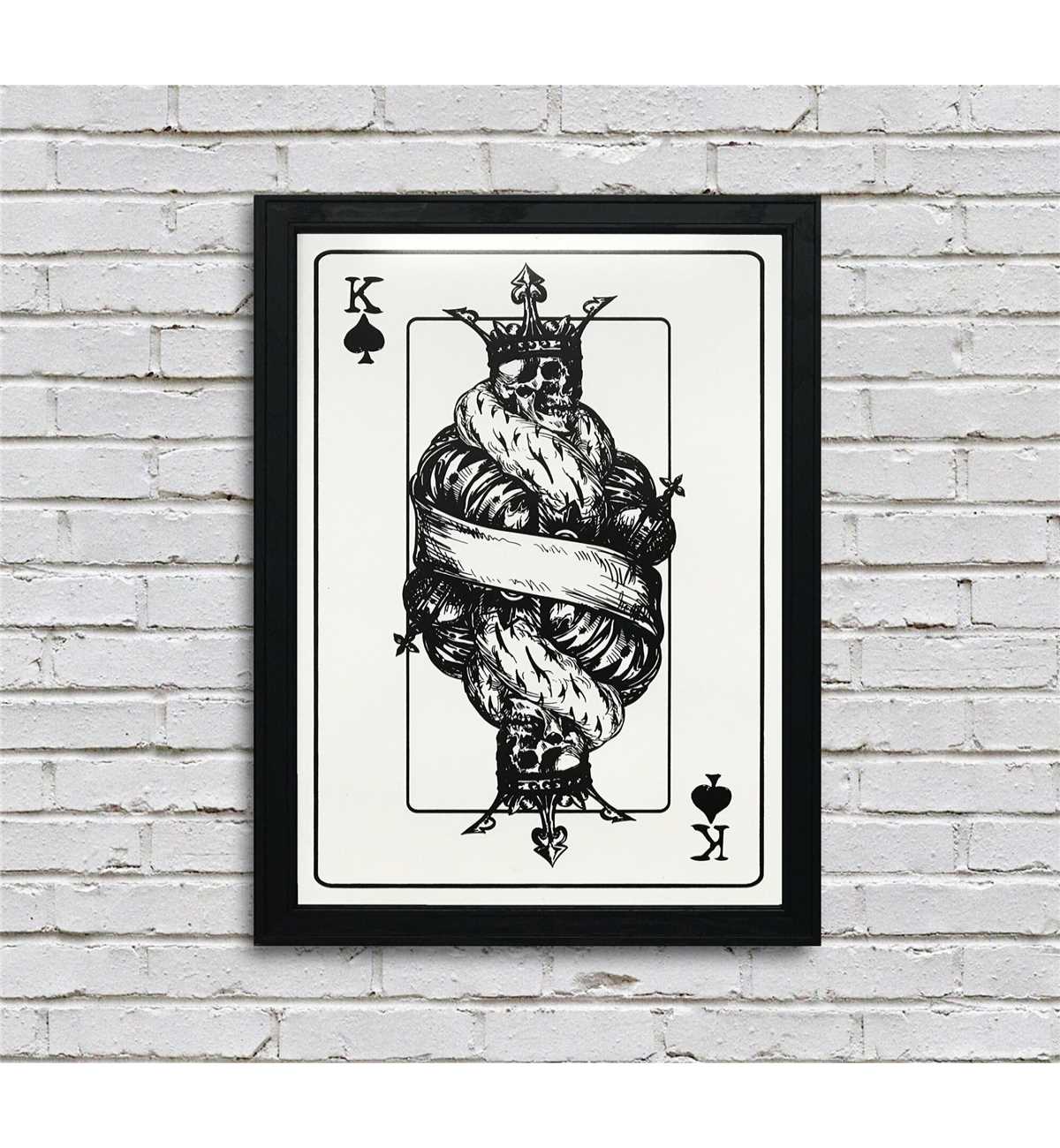 Limited Edition King of Spades Poster - Texas | Inspire Uplift