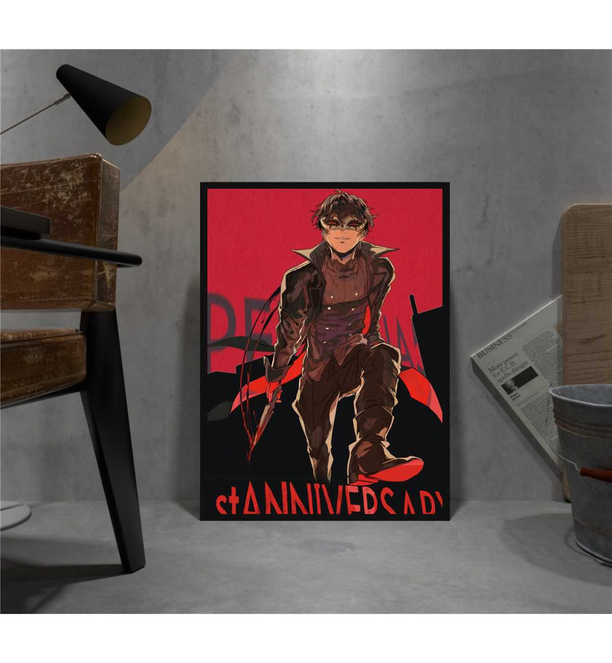 Persona 5 Poster, Kraft Paper Print, Movie Wall | Inspire Uplift