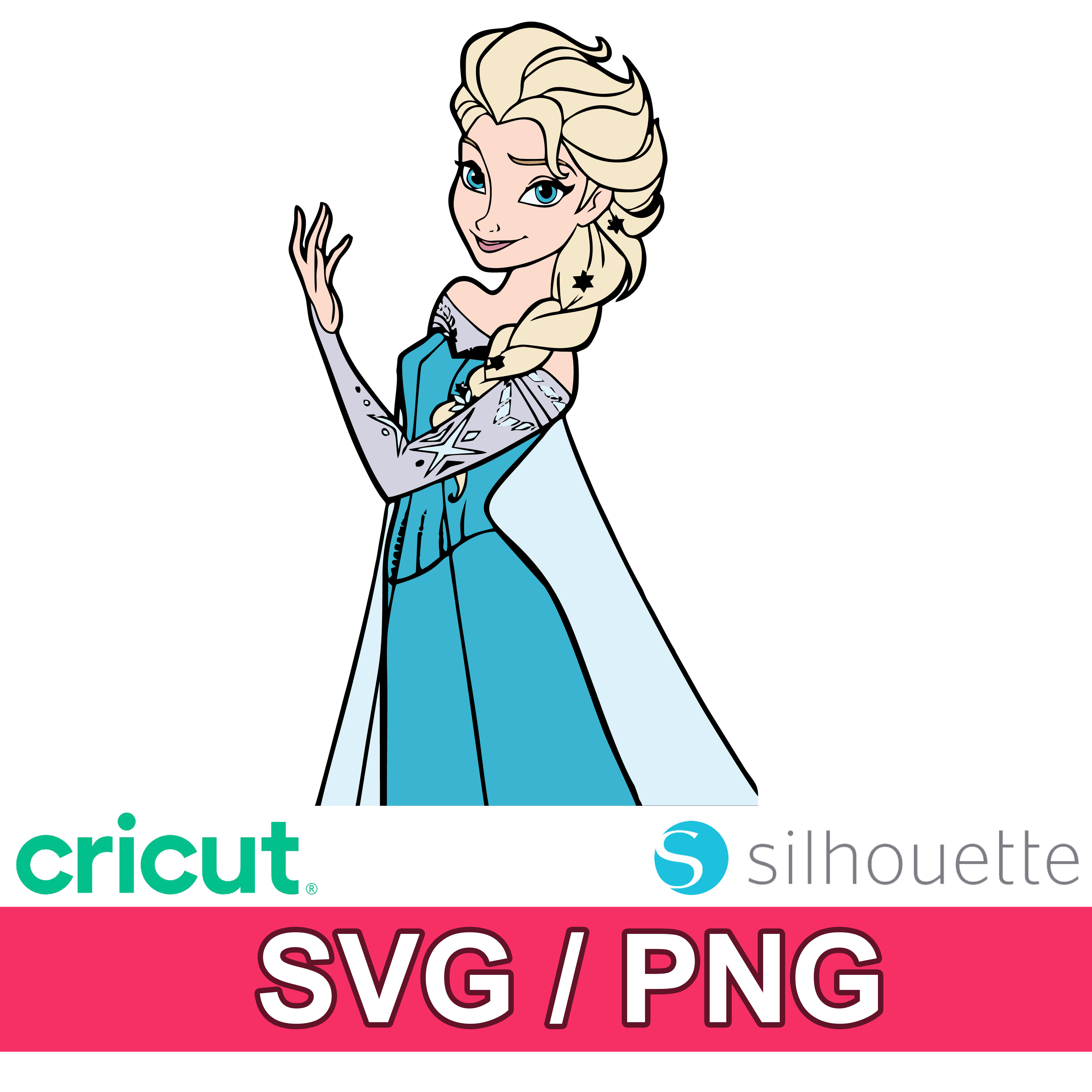 Frozen SVG and PNG Files Bundle for Cricut and Silhouette - | Inspire ...