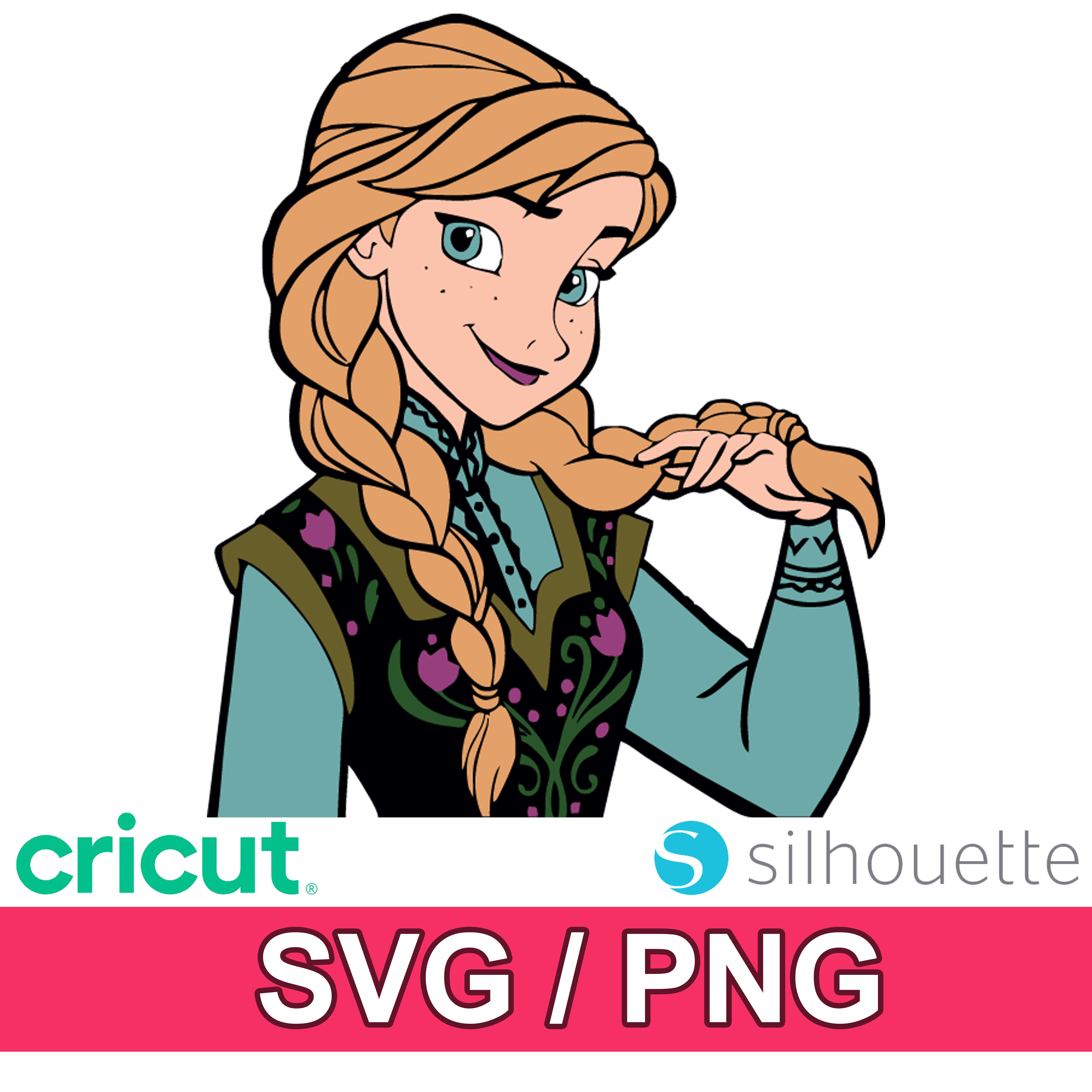 Frozen SVG and PNG Files Bundle for Cricut and Silhouette - - Inspire ...